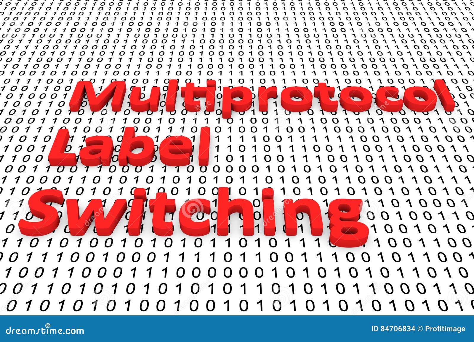 Mpls Multiprotocol Label Switching Routing Telecommunications Networks Concept On Virtual