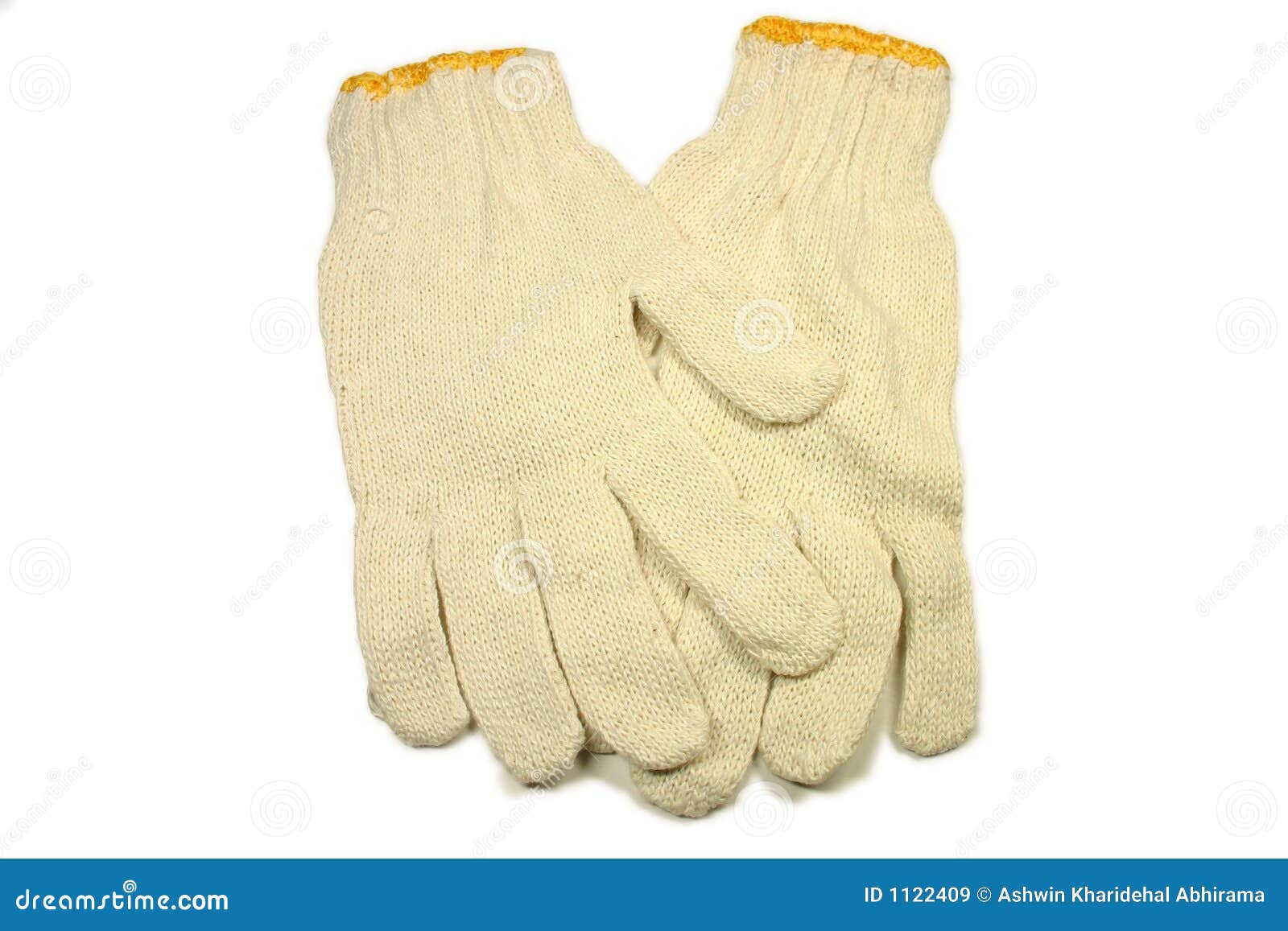 Multipurpose Cotton and Synthetic String Gloves Stock Image - Image of ...