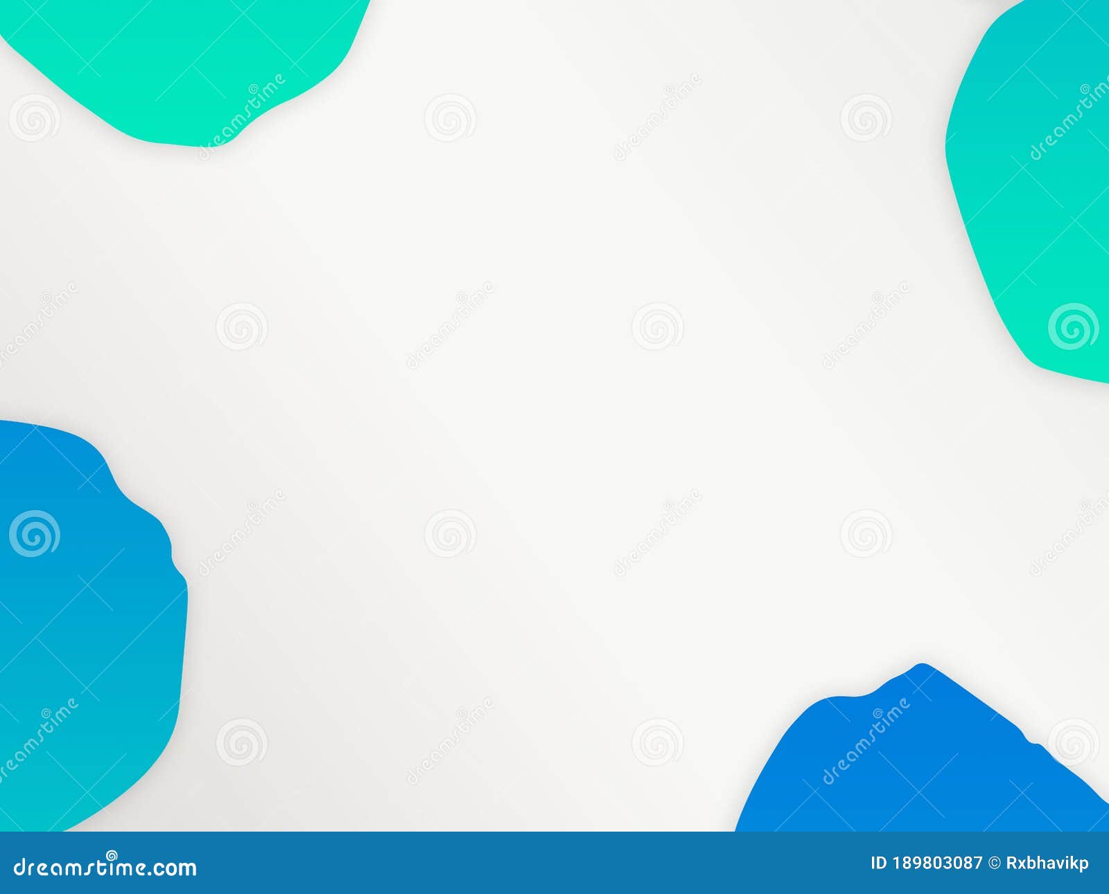 Multipurpose Empty White Background with Modern Gradient Shapes ...