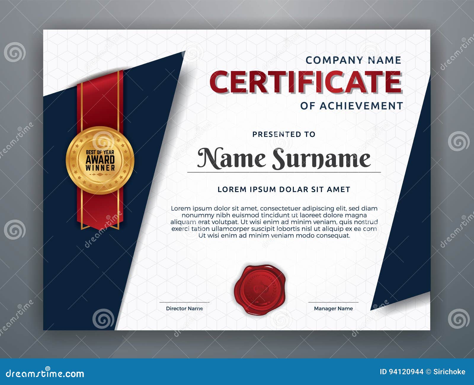 Professional Certificate Design