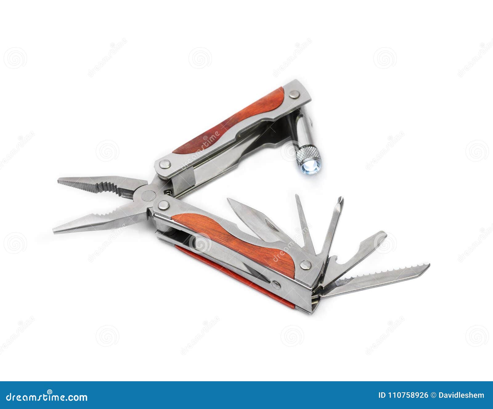 Multipurpose Multitool No-logo Self-reliant Tool Stock Photo - Image of ...