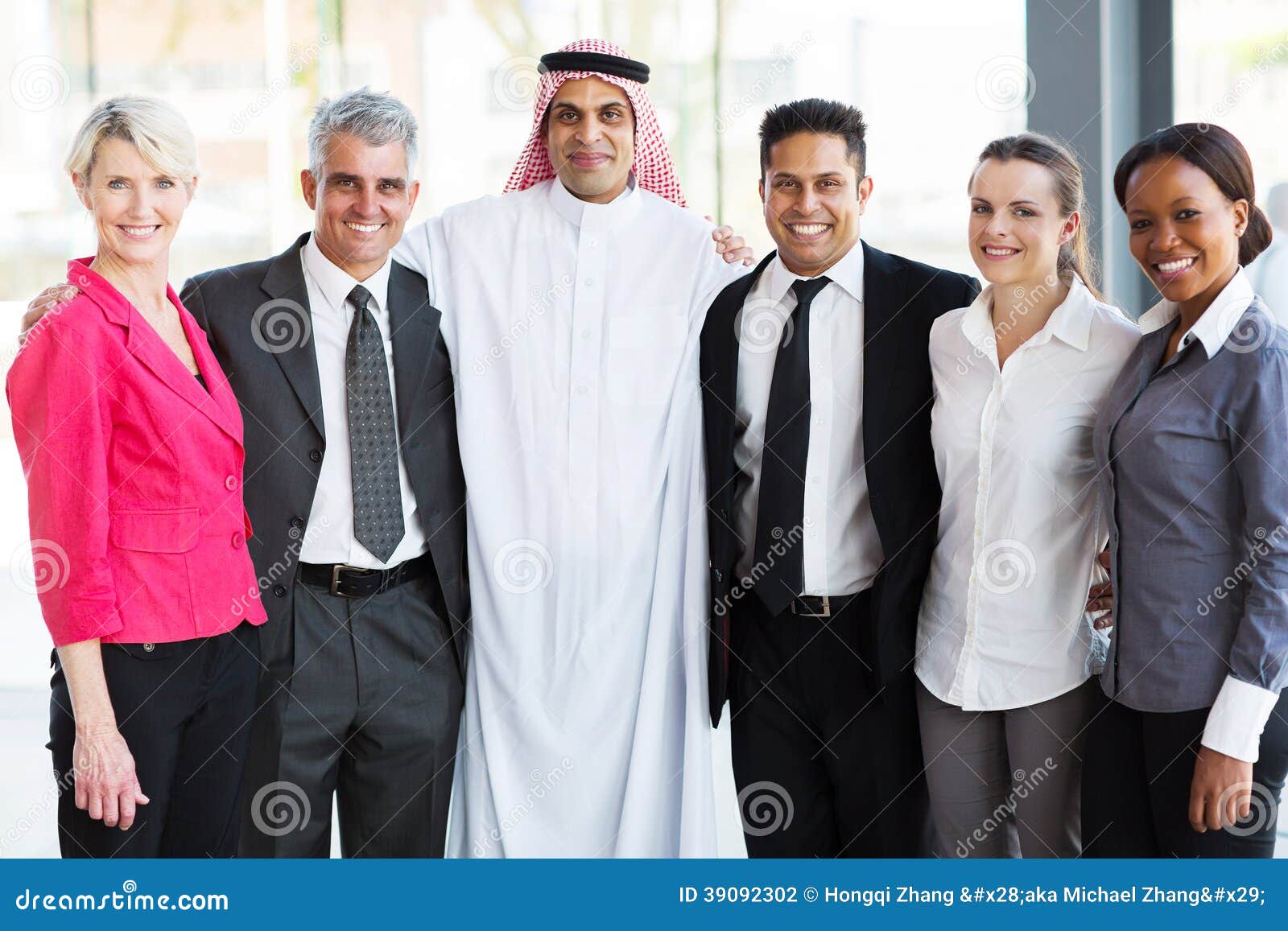 Multiracial business team stock photo. Image of executive - 39092302