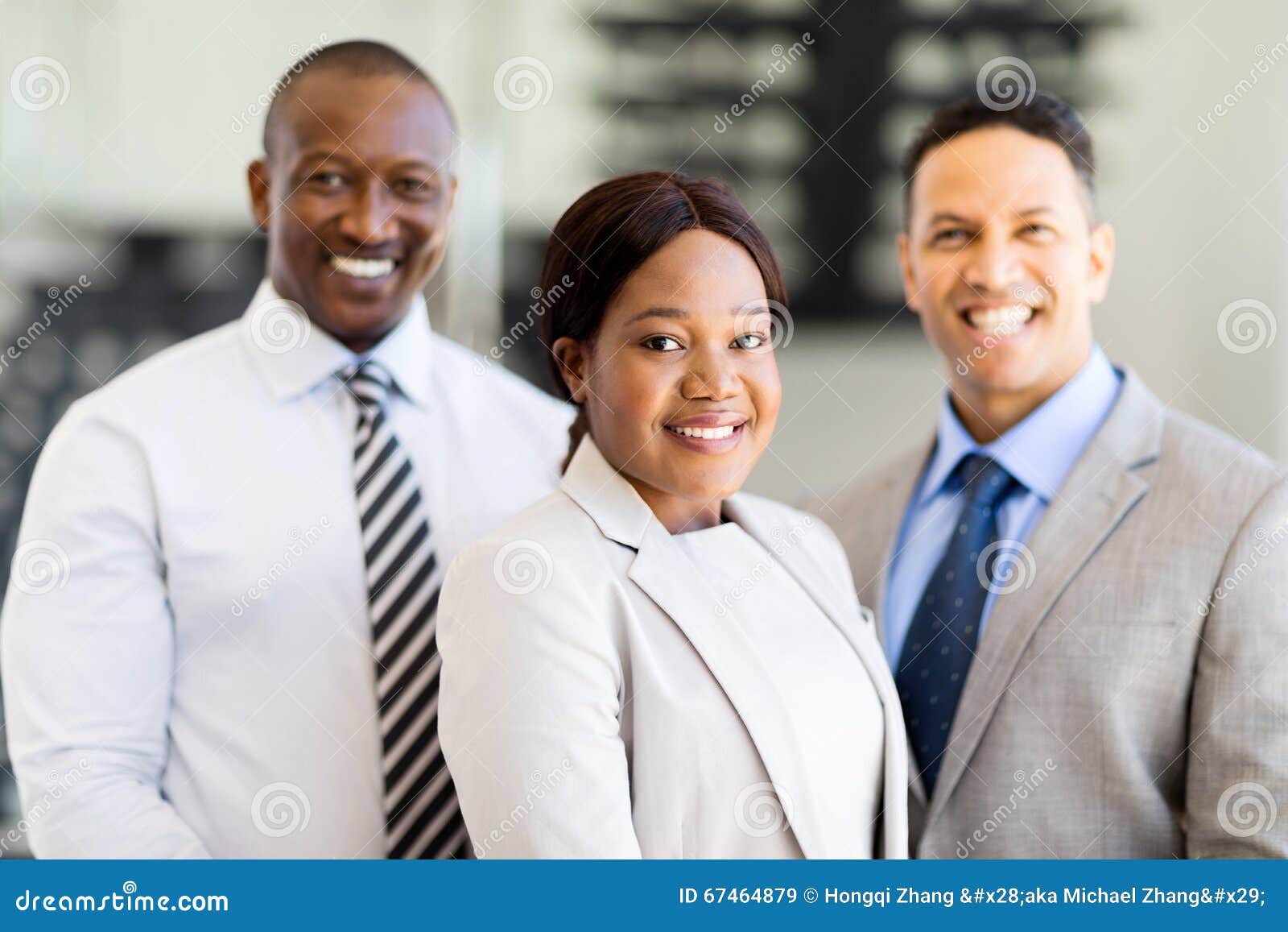 Multiracial business team stock image. Image of happy - 67464879