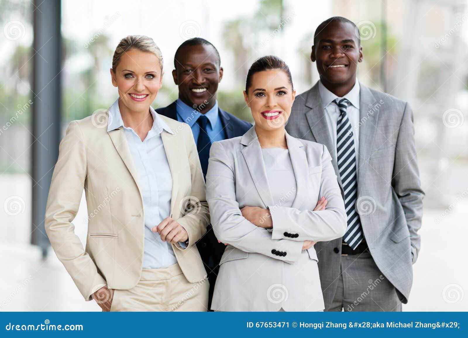 Multiracial Business Team Office Stock Image - Image of employment ...