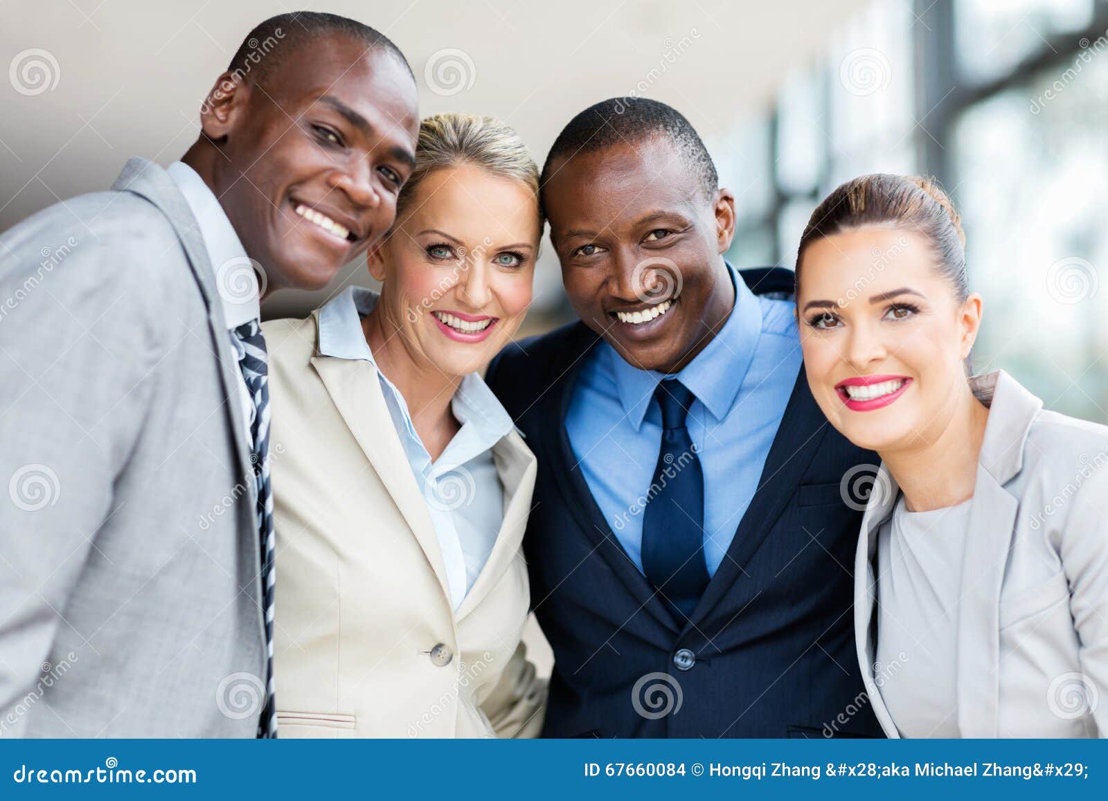 Multiracial businesspeople stock photo. Image of corporate - 67660084