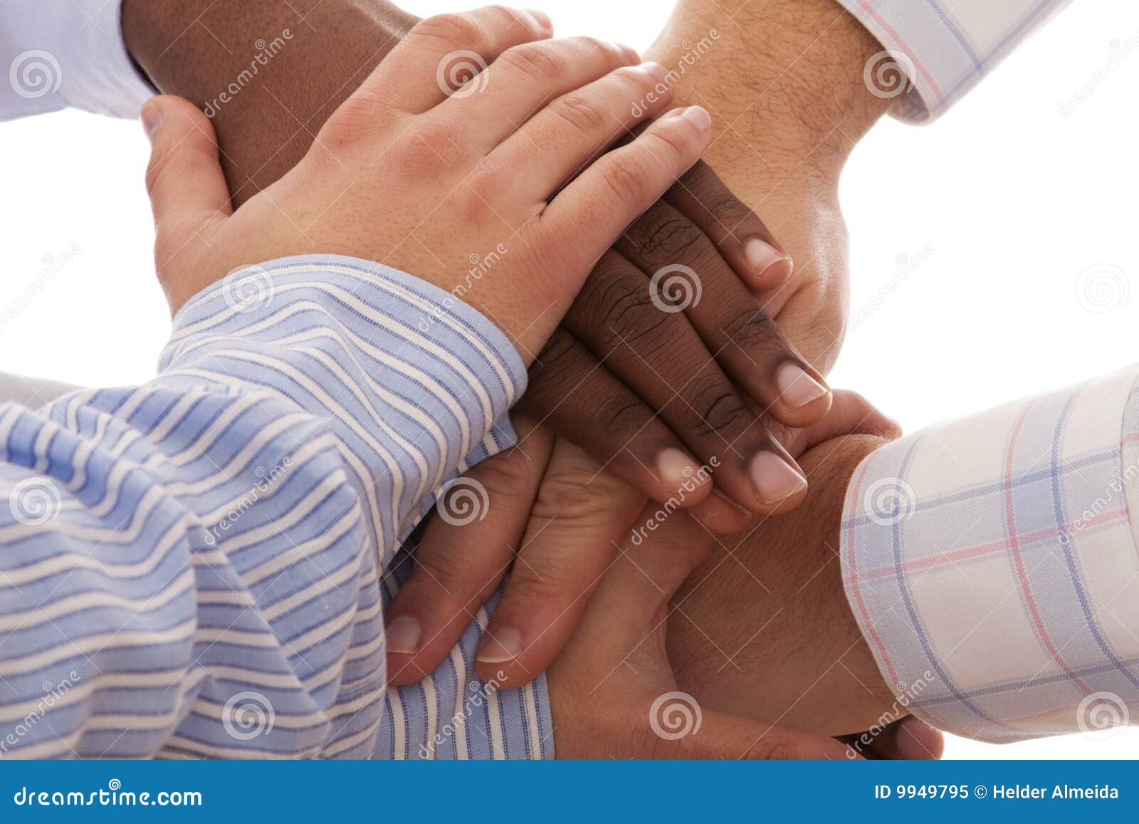 Multiracial hands stock image. Image of hand, handclasp - 9949795