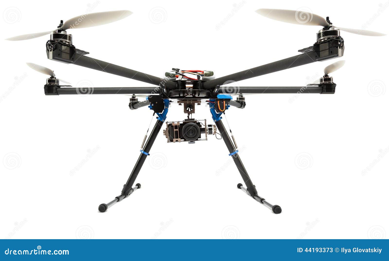 Multirotor System with Camera Stock Image - Image of drone, vehicle ...