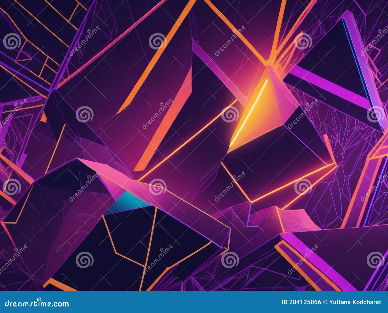 Multishapes Abstract Background Vector Stock Illustration ...