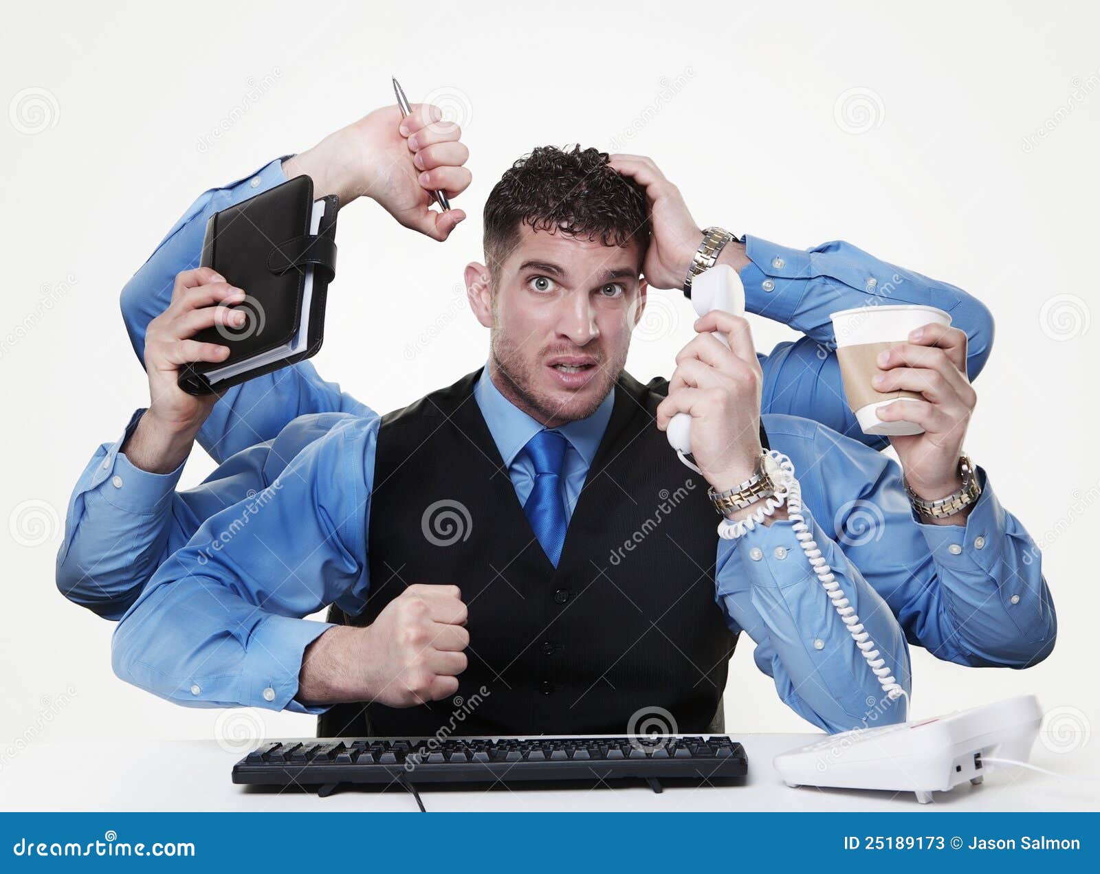 Multitasking stock image. Image of multitasking, assignment - 25189173