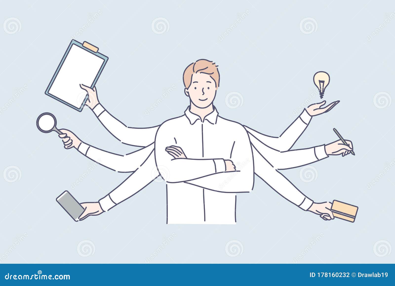 Multitasking, Business Efficiency, Overload, Professional Competence ...