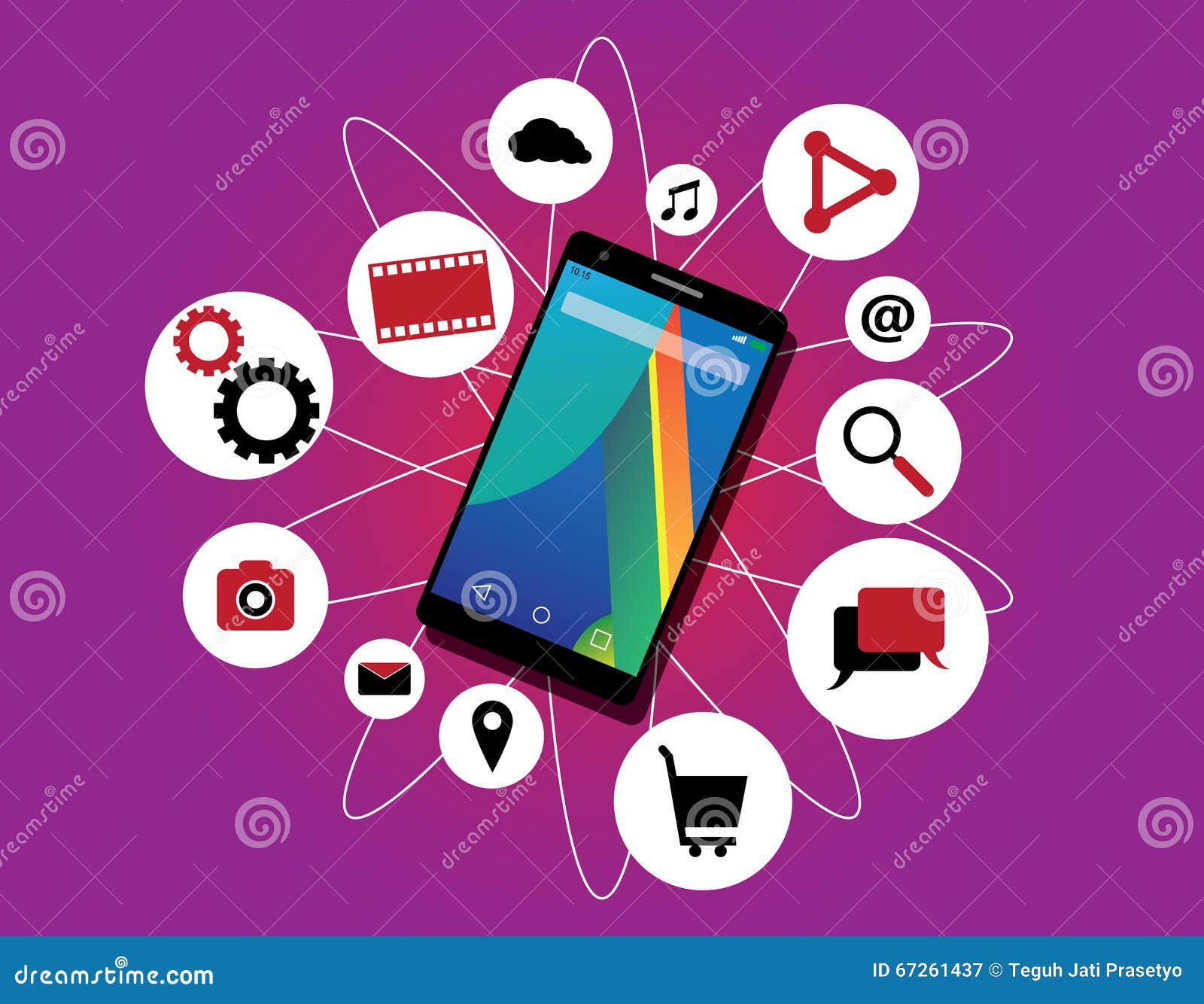 Multitasking Phone Cellphone Ability Running Multiple Apps Multitasker ...