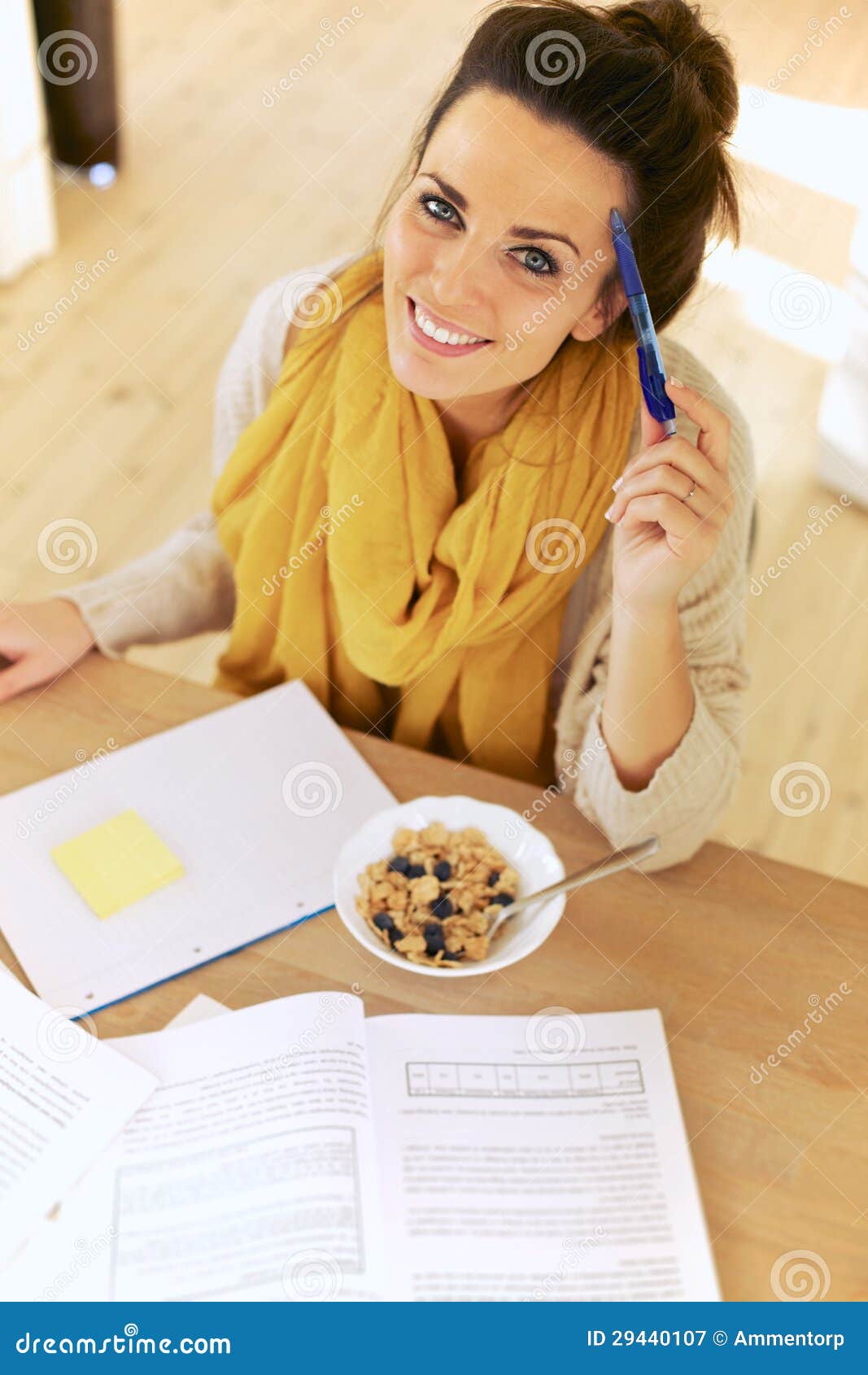 Multitasking Student