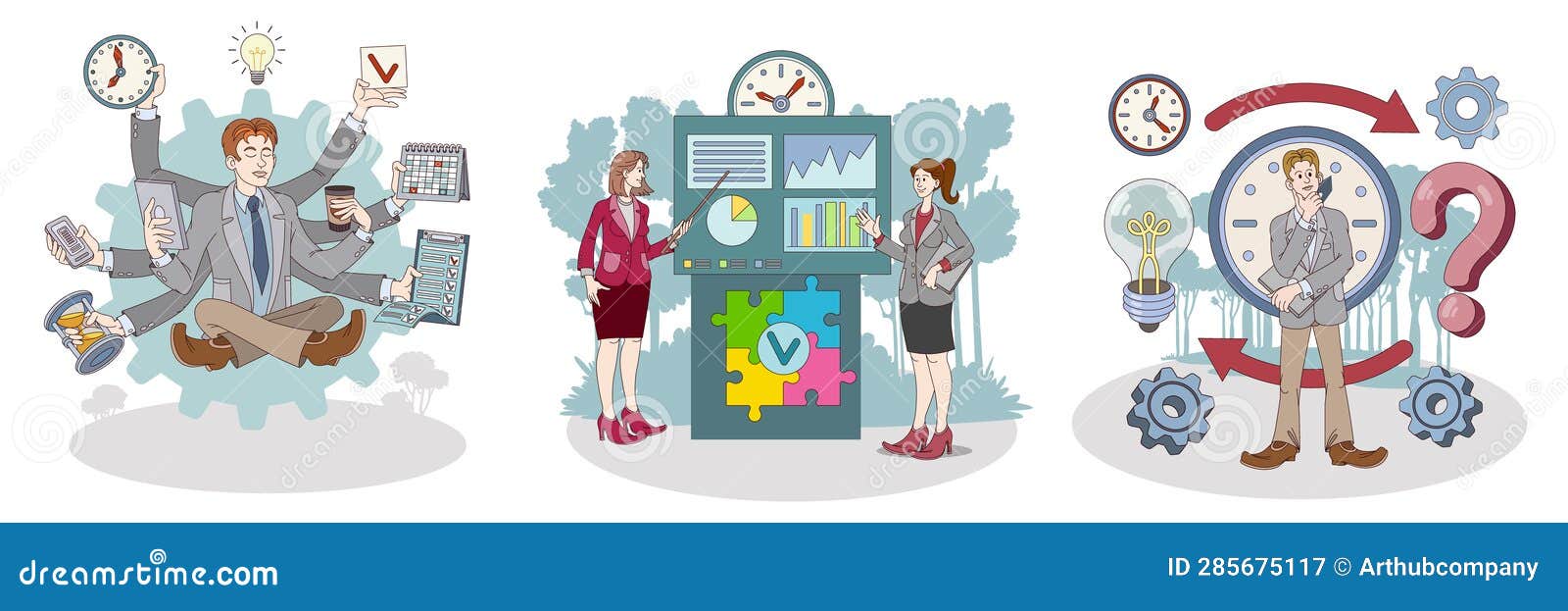 Multitasking Worker Performing Different Tasks in the Same Time ...