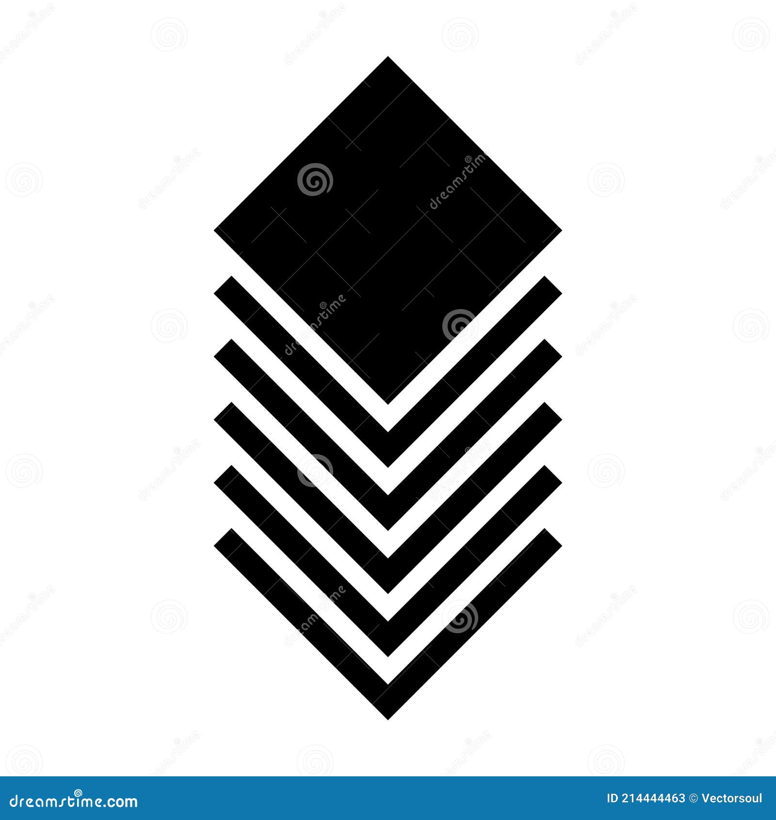 Multitier, Layered Icon for Computing, or Generic Stack Theme. Harddisk ...