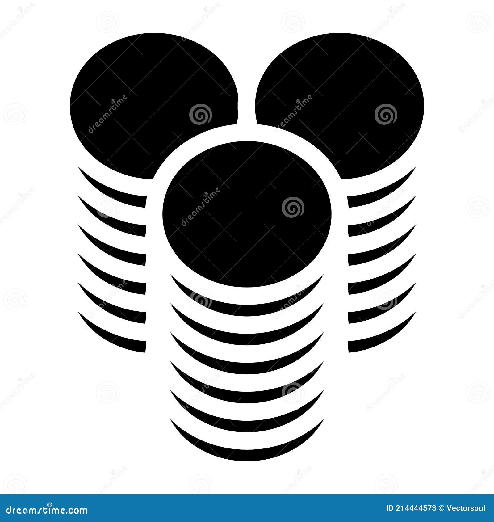 Multitier, Layered Icon for Computing, or Generic Stack Theme. Harddisk ...