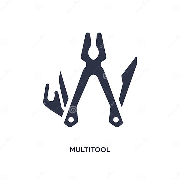 Multitool Icon on White Background. Simple Element Illustration from ...