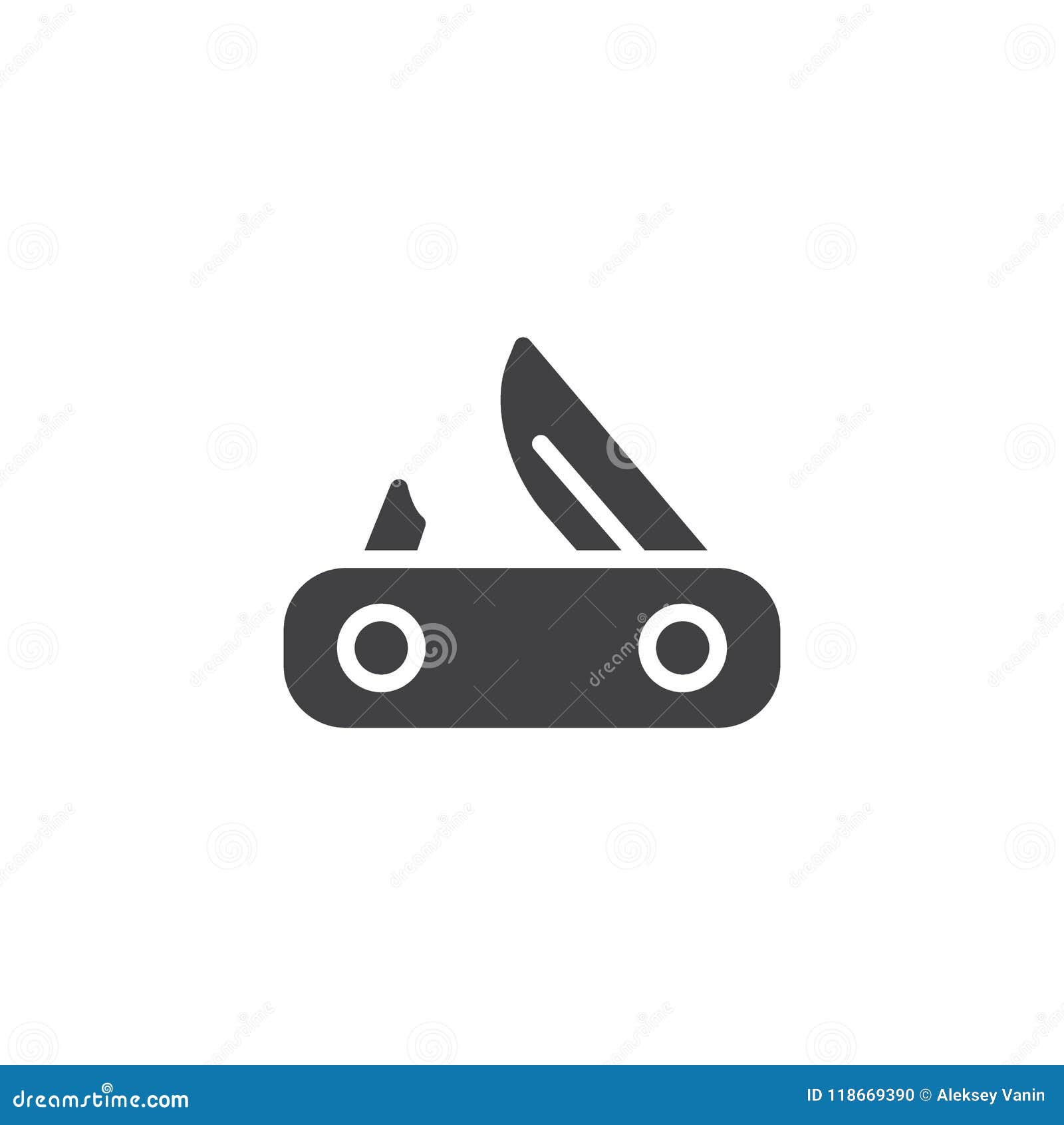 Multitool Knife Vector Icon Stock Vector - Illustration of logo ...