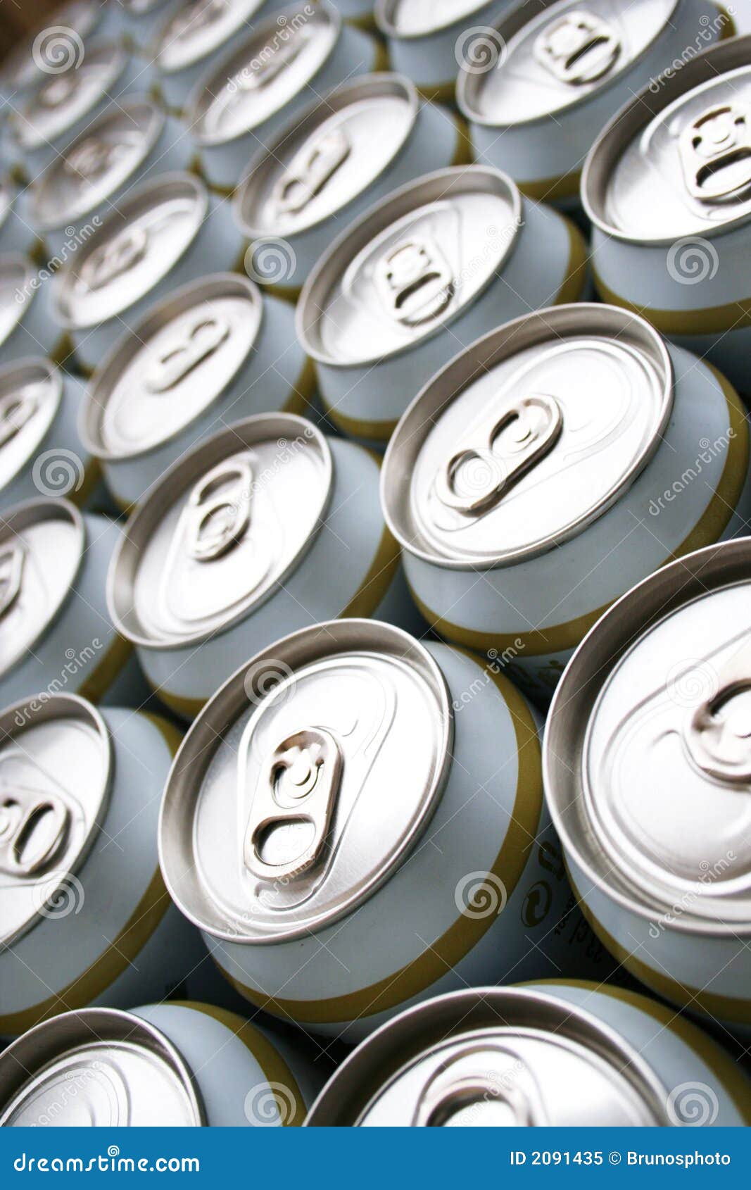 Multitude of beer cans stock image. Image of container - 2091435