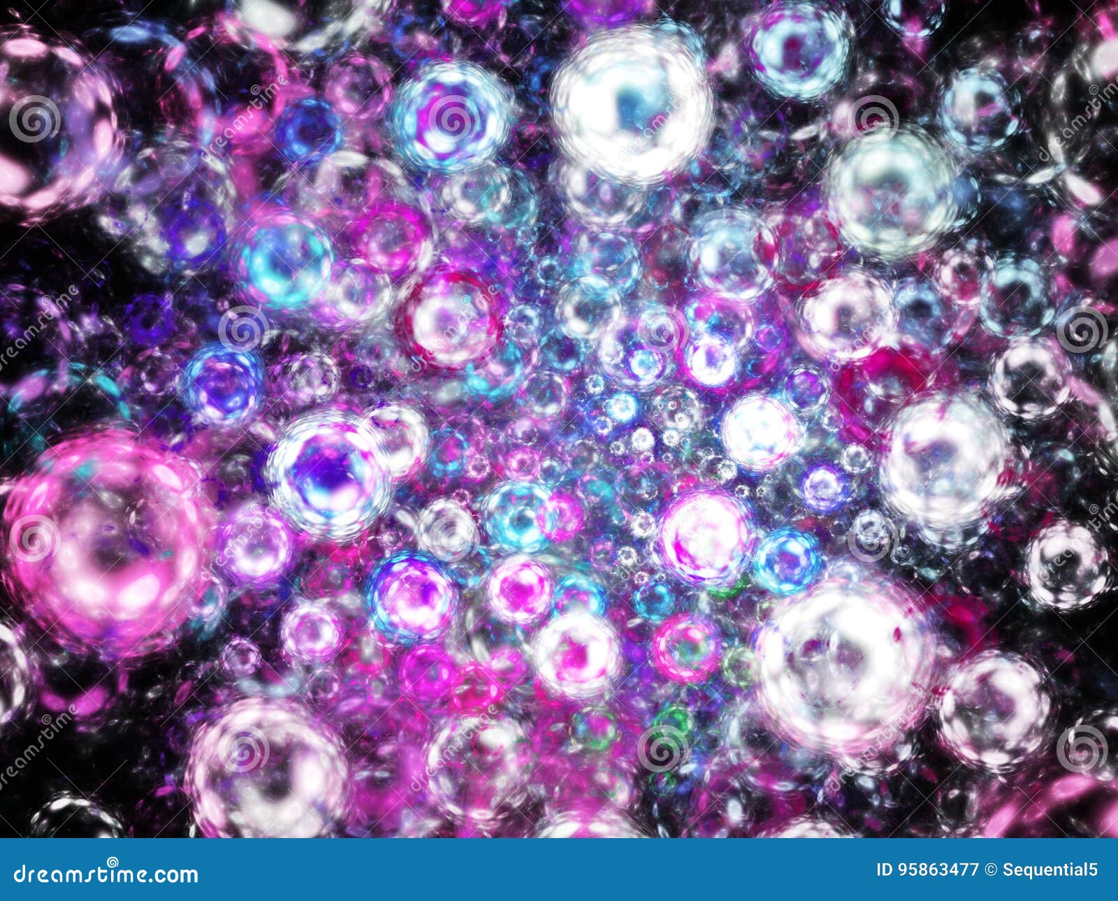 Multiverse theory stock illustration. Illustration of infinite - 95863477