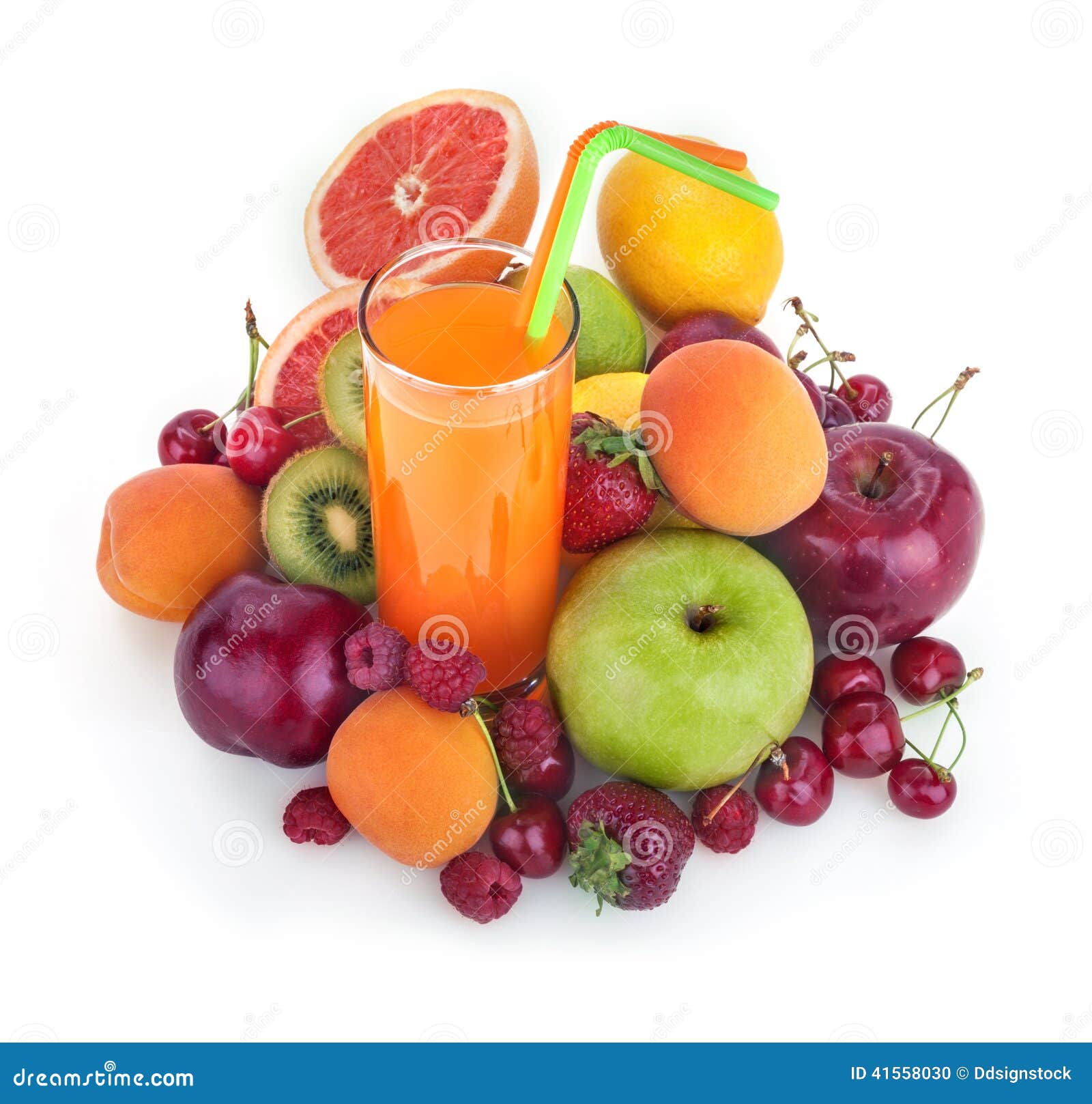 Multivitamin juice stock photo. Image of cherry, juice - 41558030