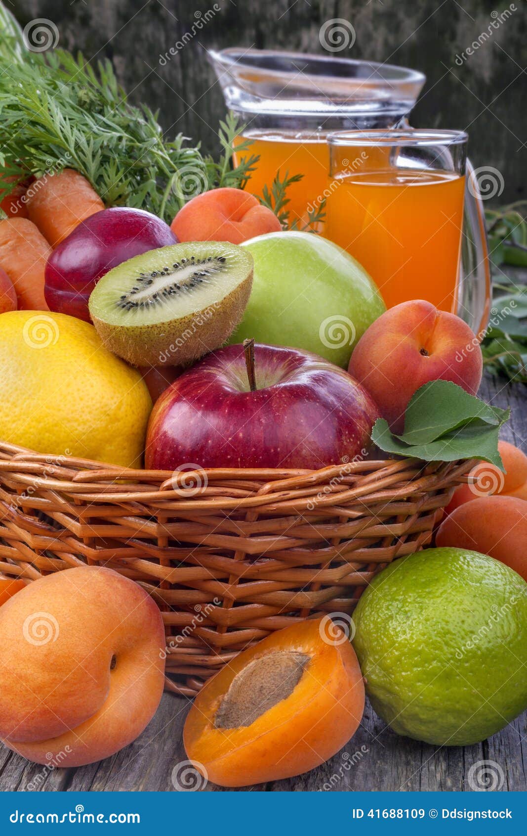 Multivitamin juice stock image. Image of carrot, natural - 41688109