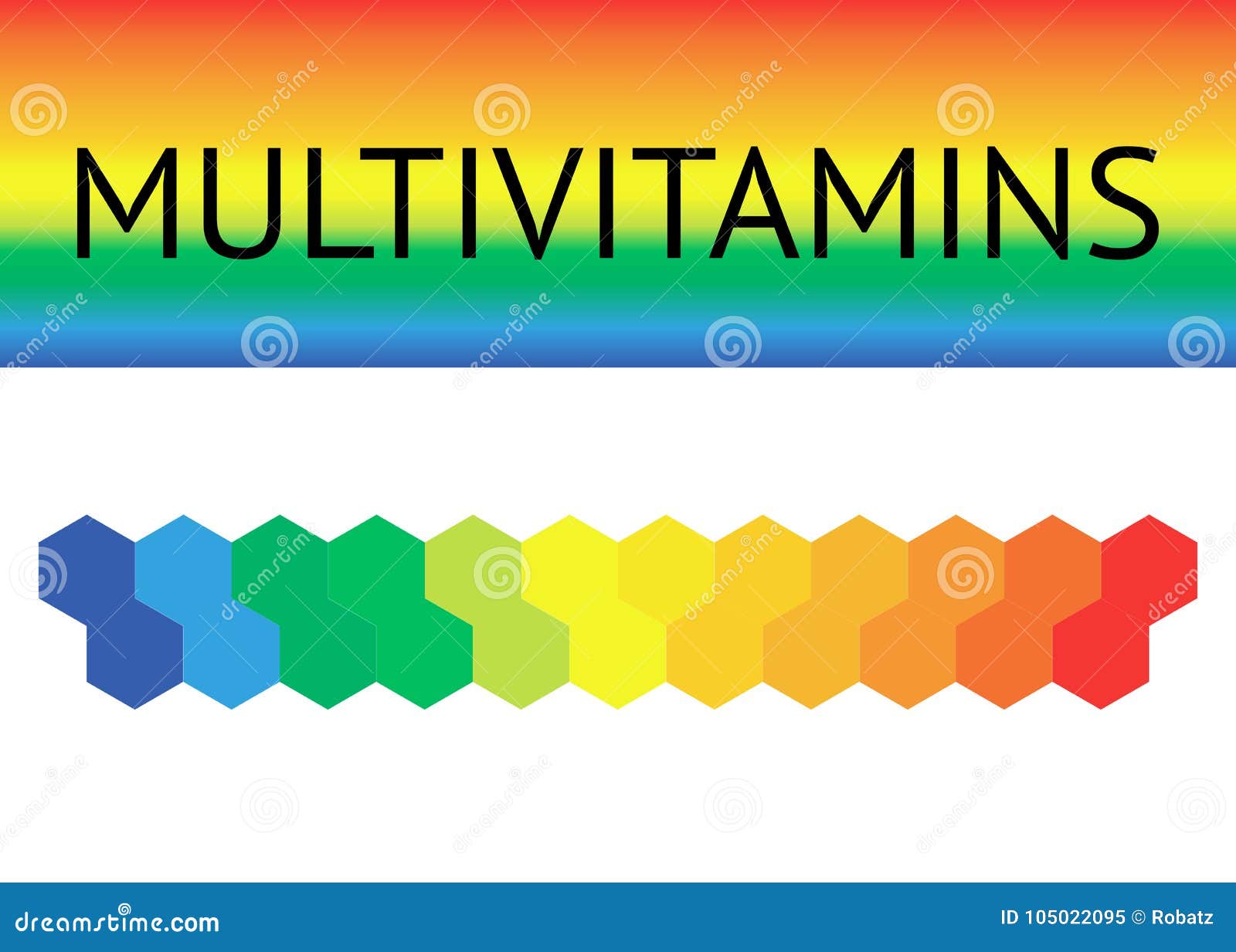 Multivitamin Label Inspiration, Icon Concept Vitamins, Stock Vector ...