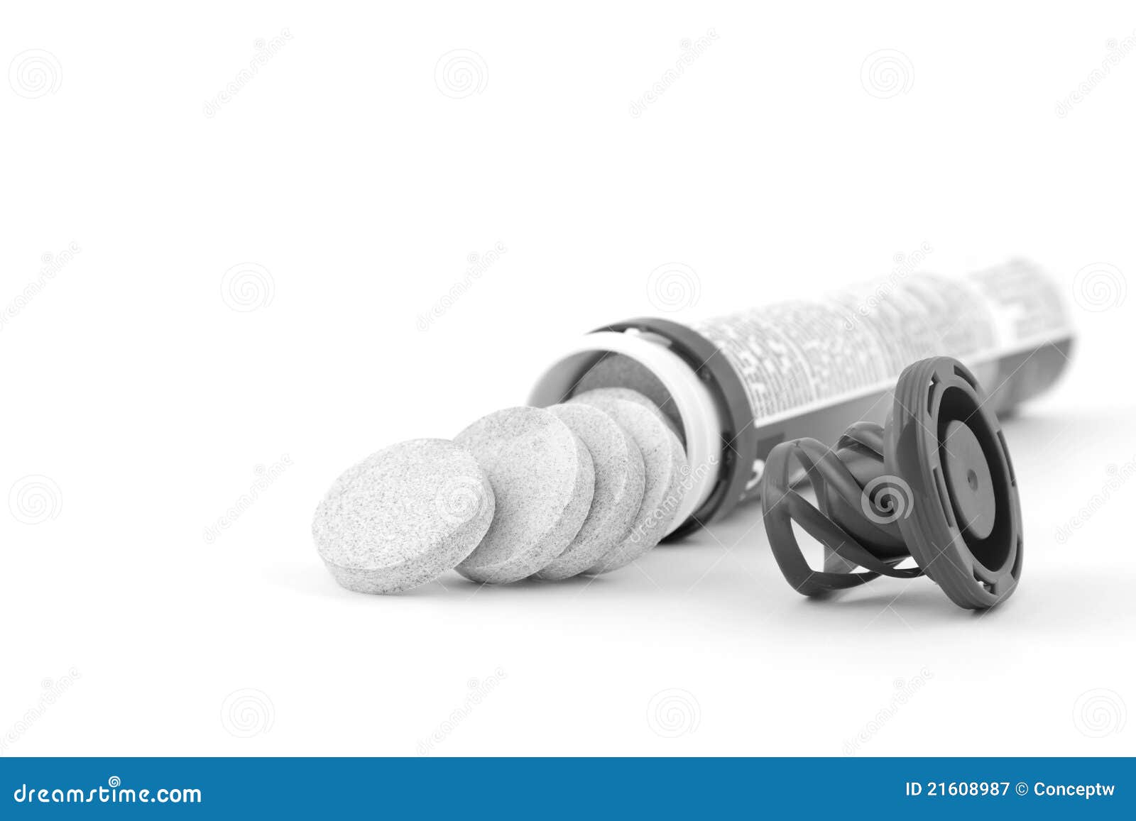 Multivitamin tube stock image. Image of pharmacy, effervescent - 21608987