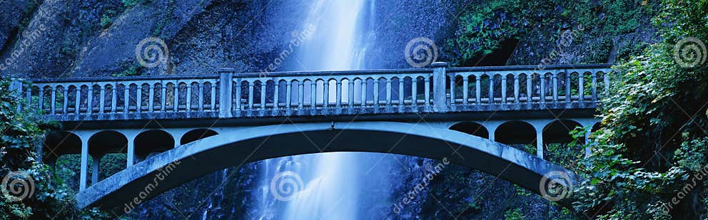 Multnomah Falls stock image. Image of arches, horizontal - 23160219
