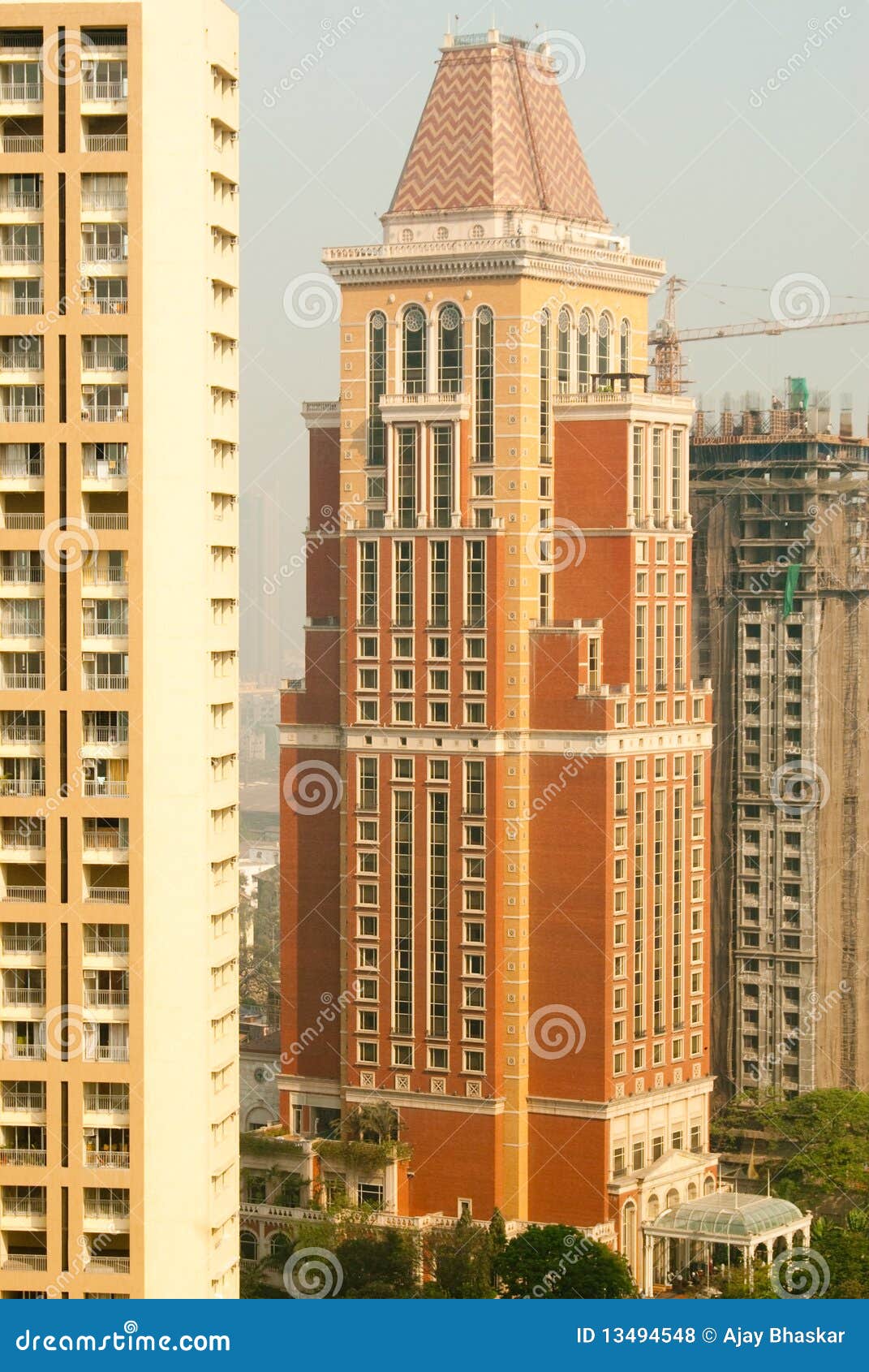 Mumbai buildings stock photo. Image of commercial, modern - 13494548