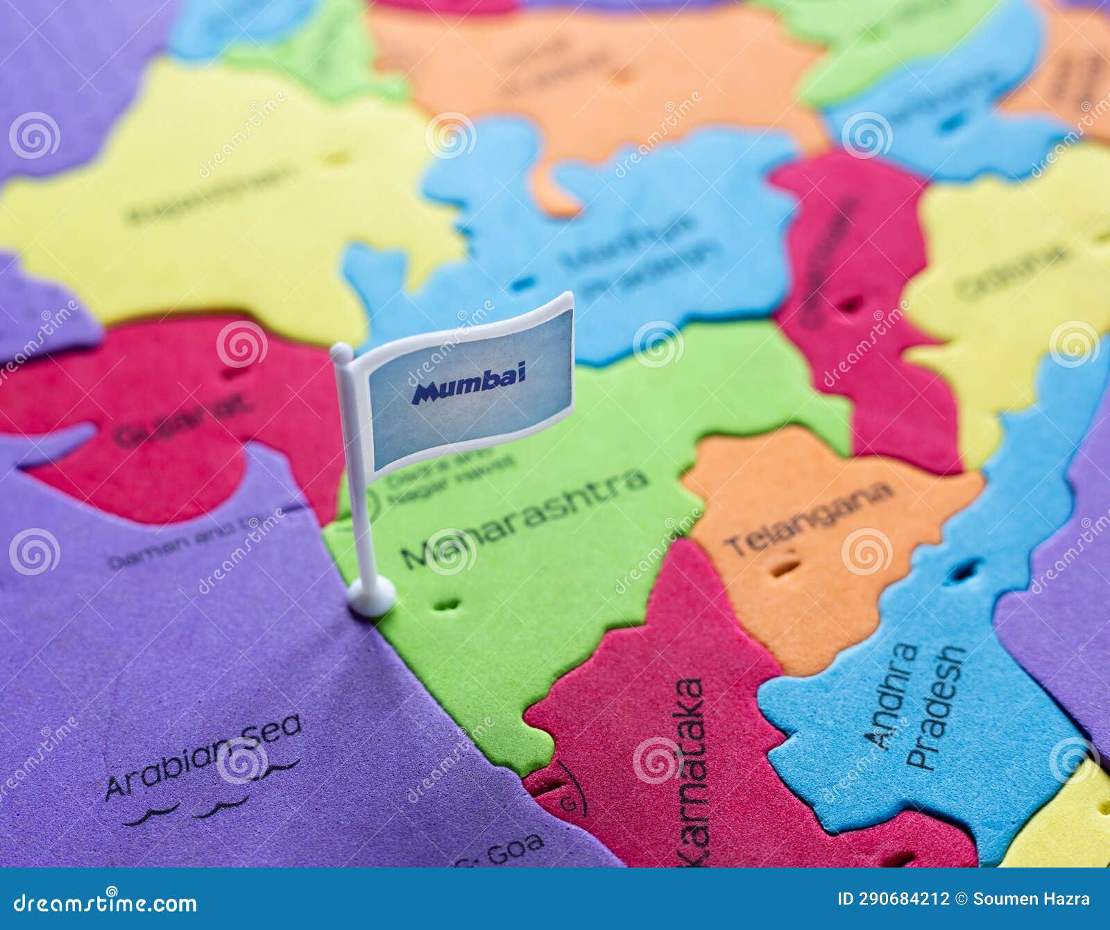 Mumbai - the Capital City of Maharashtra Stock Photo - Image of ...