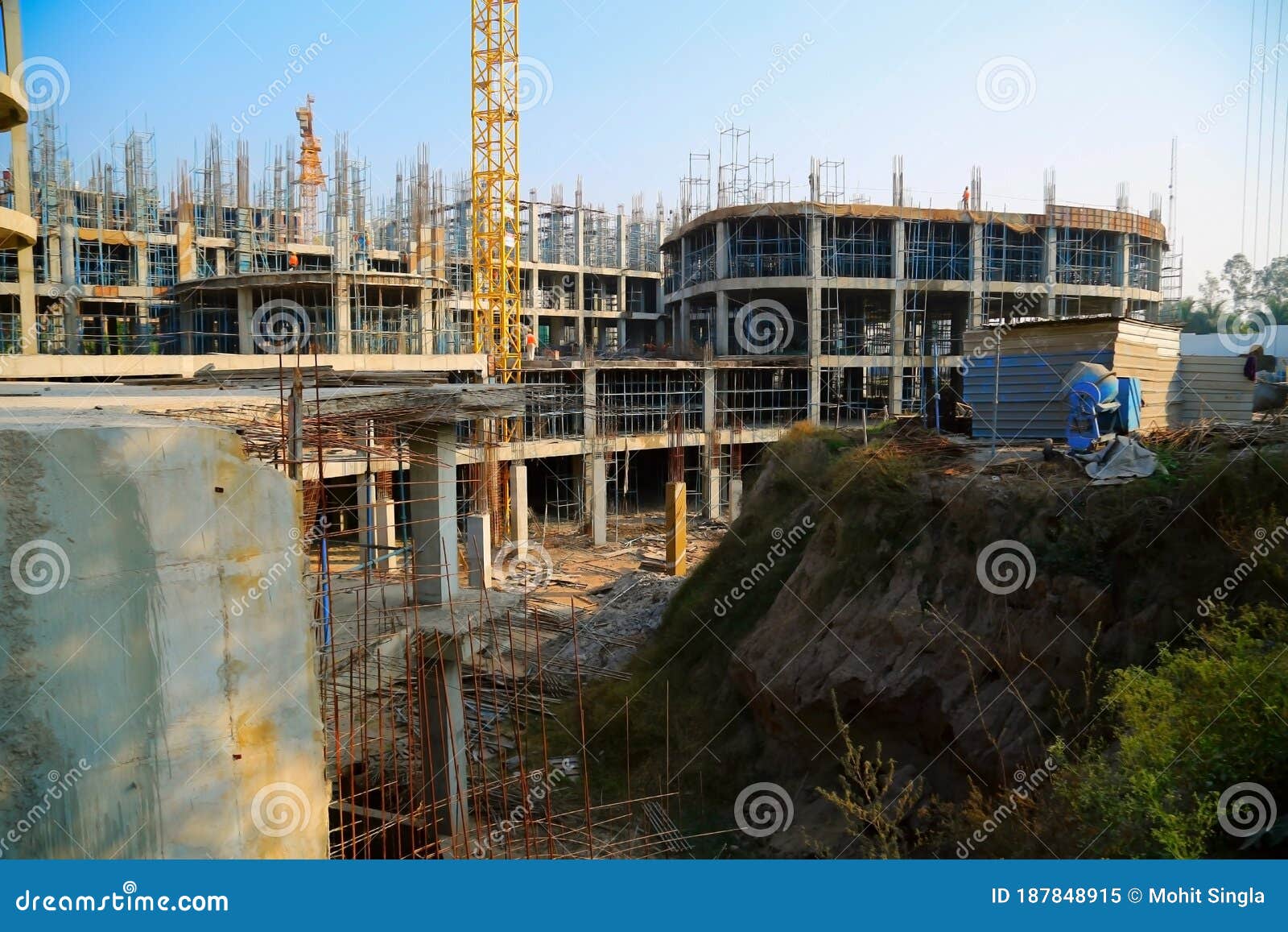 Mumbai, India - March 2018 : New Construction of Building in Mumbai ...