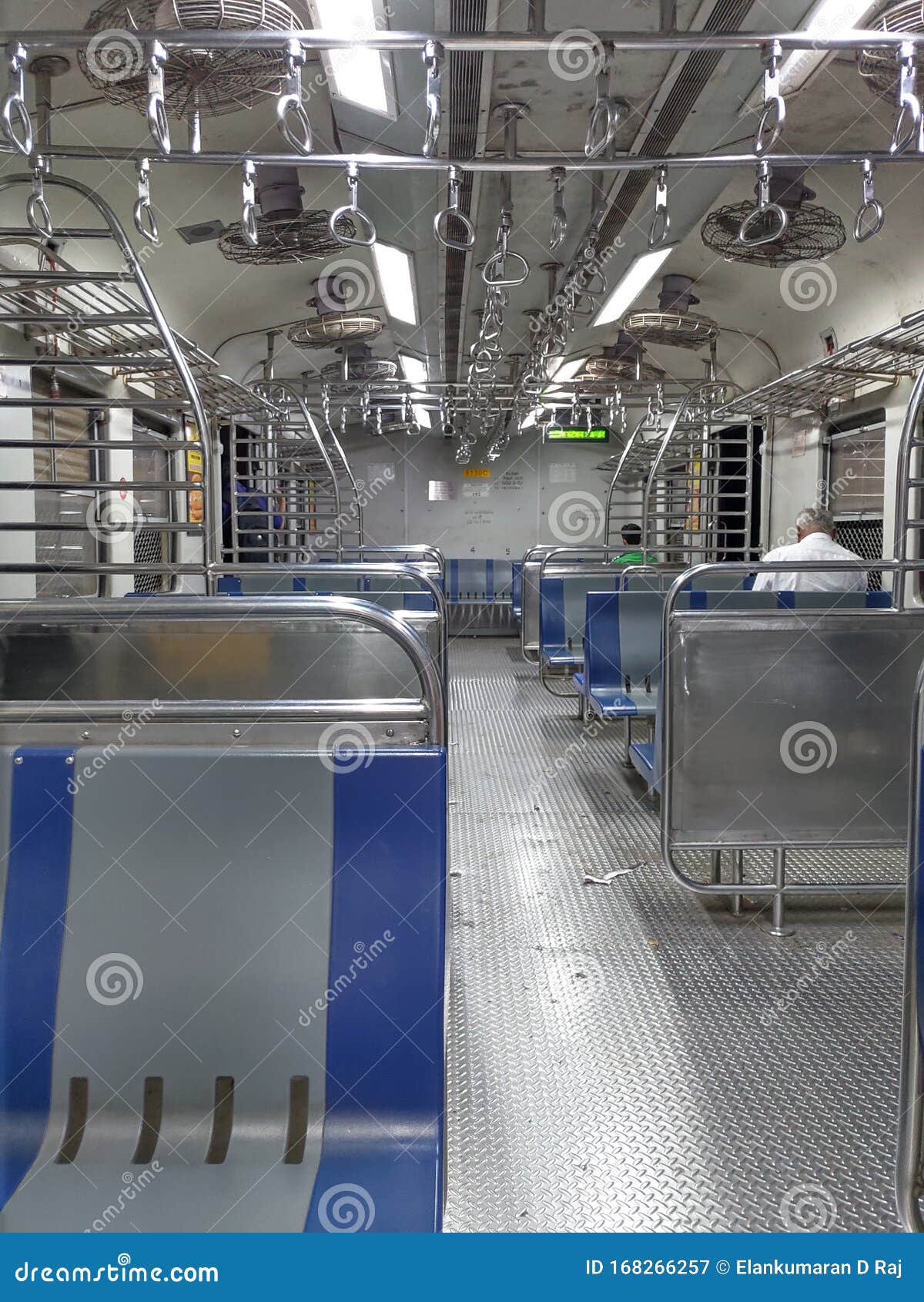 Mumbai Local Train Inside View at 12 am Editorial Photography - Image ...