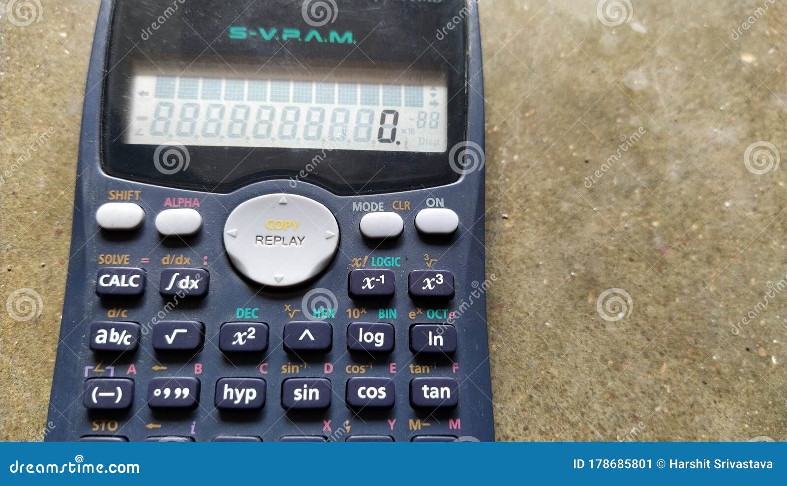 Digital Calculator with Multiple Modes and Buttons. Editorial Photo ...