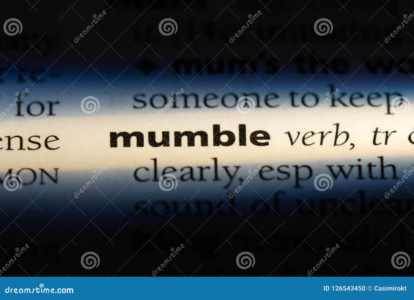 Mumble Stock Photos - Download 112 Royalty Free Photos