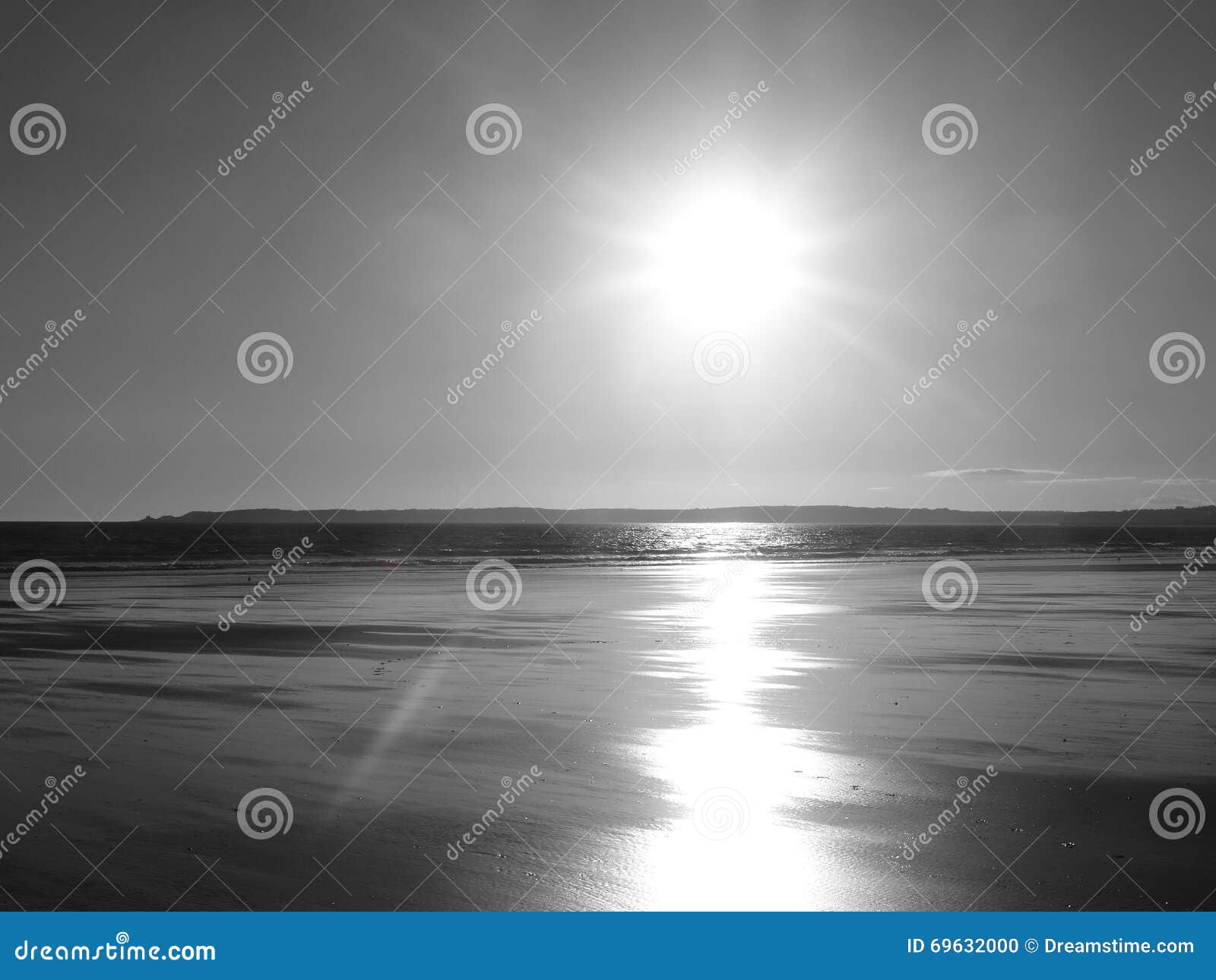 Mumbles at sunset stock photo. Image of landscape, white - 69632000