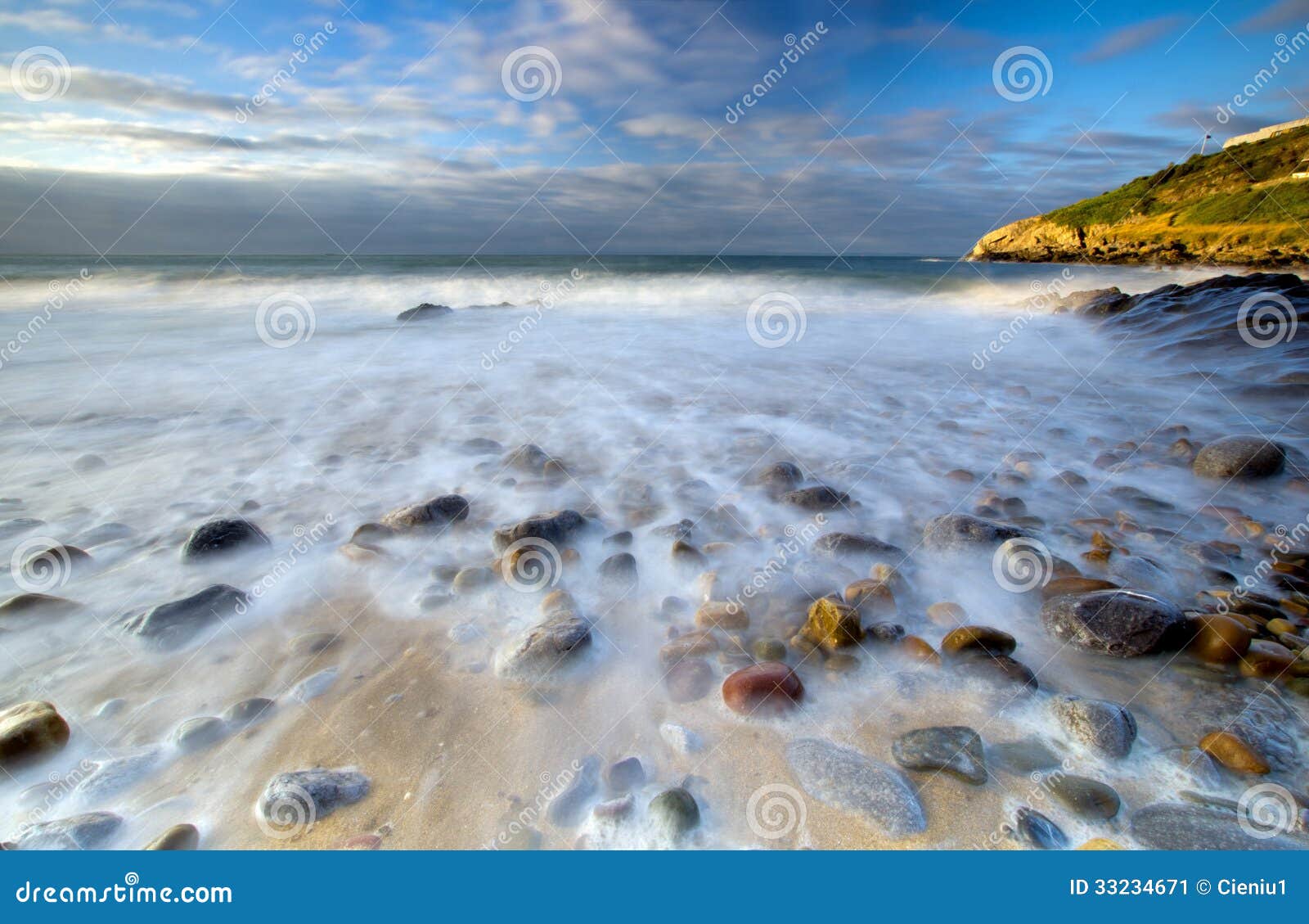 The Mumbles Wales stock image. Image of rise, wall, reflection - 33234671
