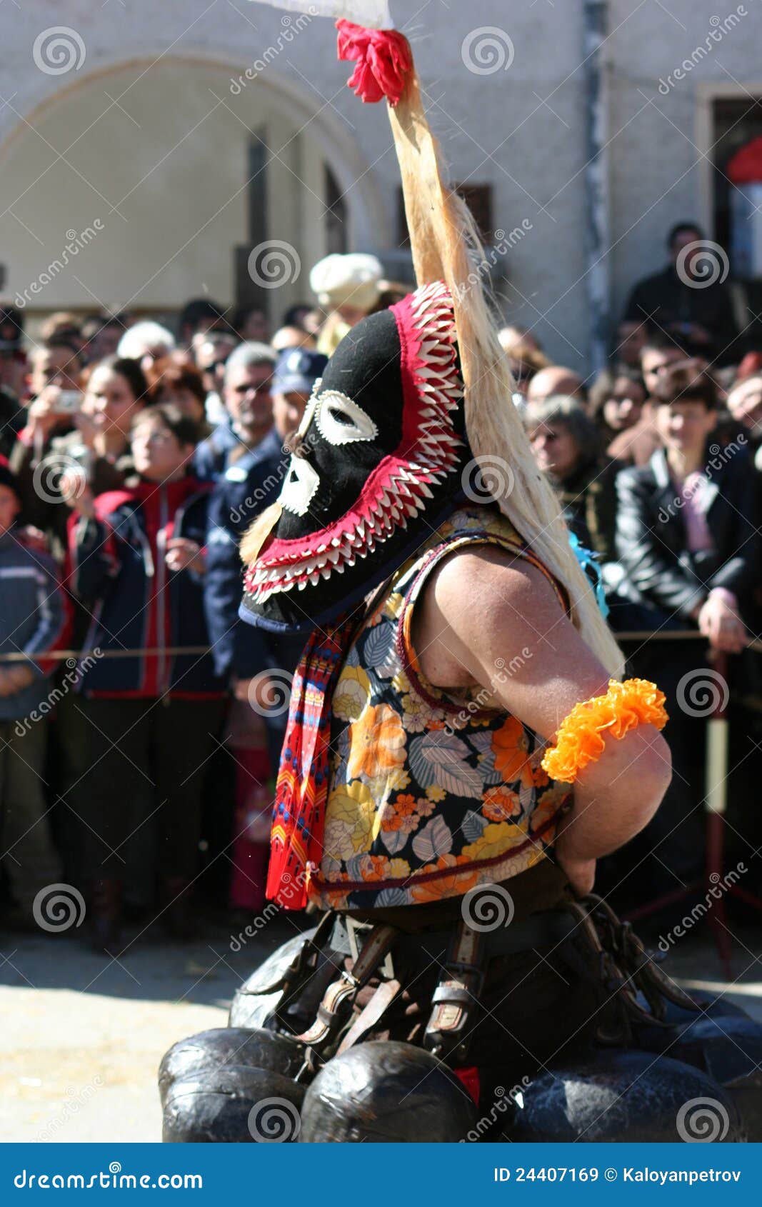 Mummer mask and costume editorial stock image. Image of flower - 24407169