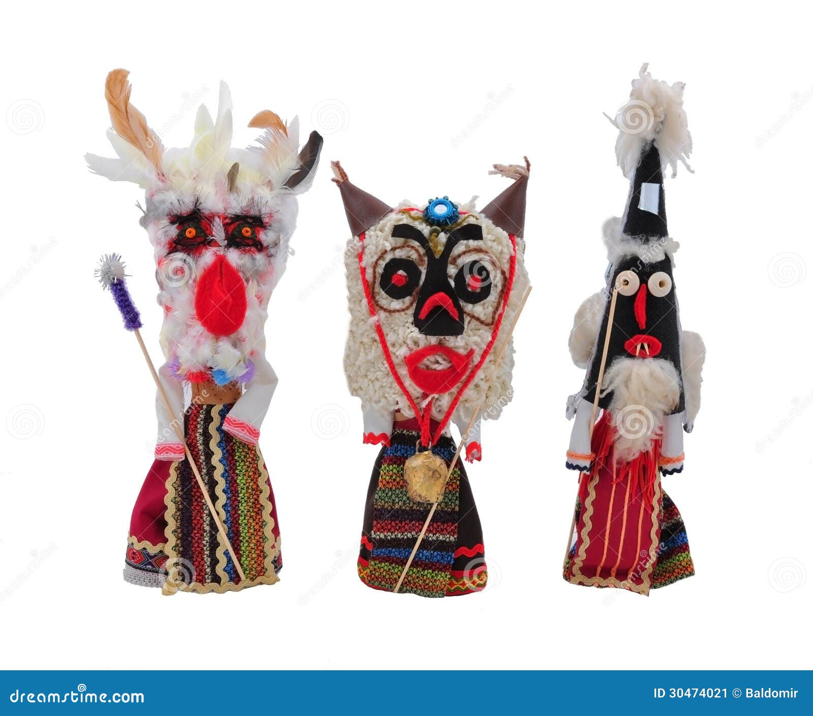 Mummers dolls with masks stock image. Image of mummers - 30474021