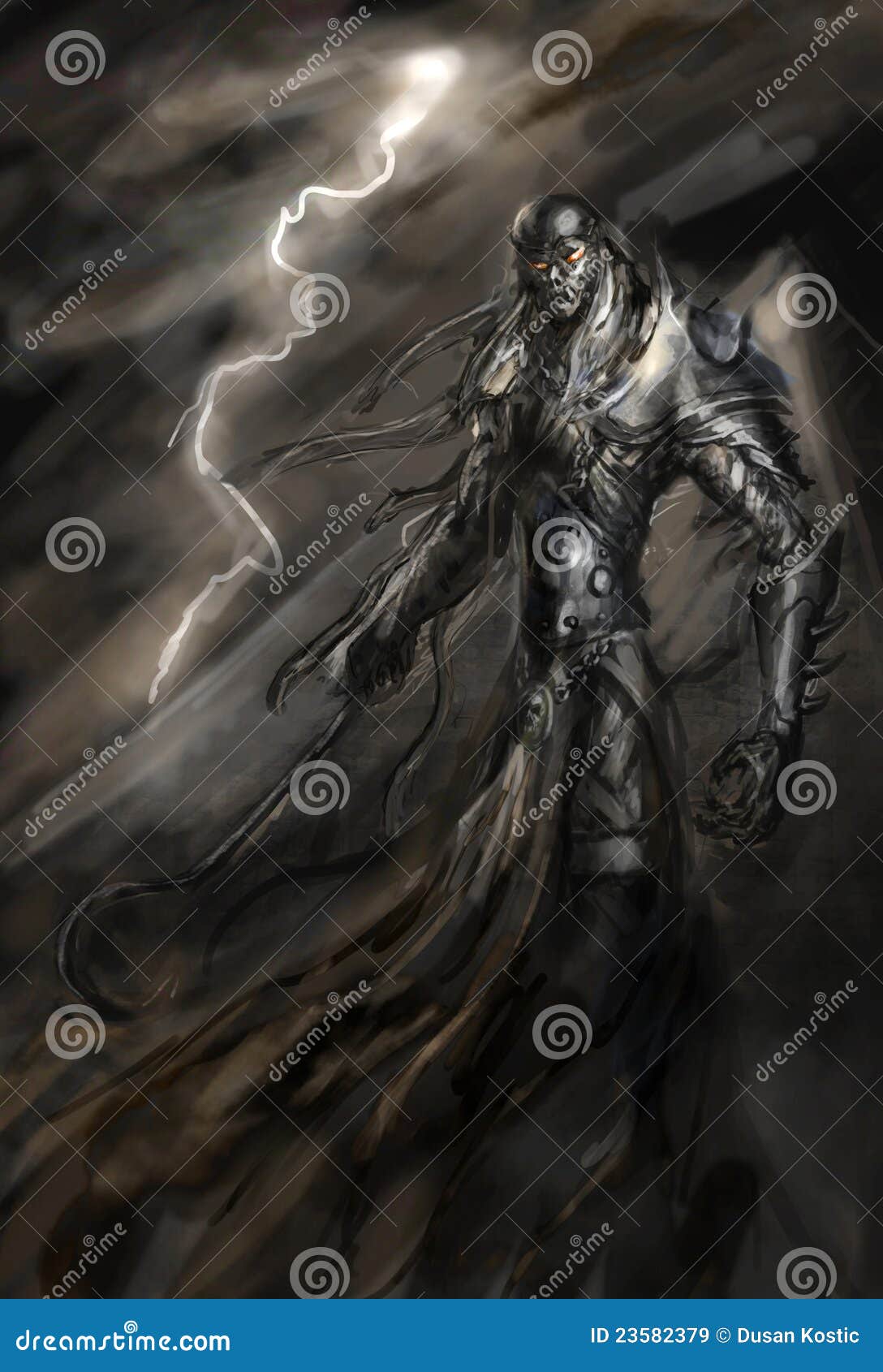 Mummy stock illustration. Illustration of bandage, monster - 23582379