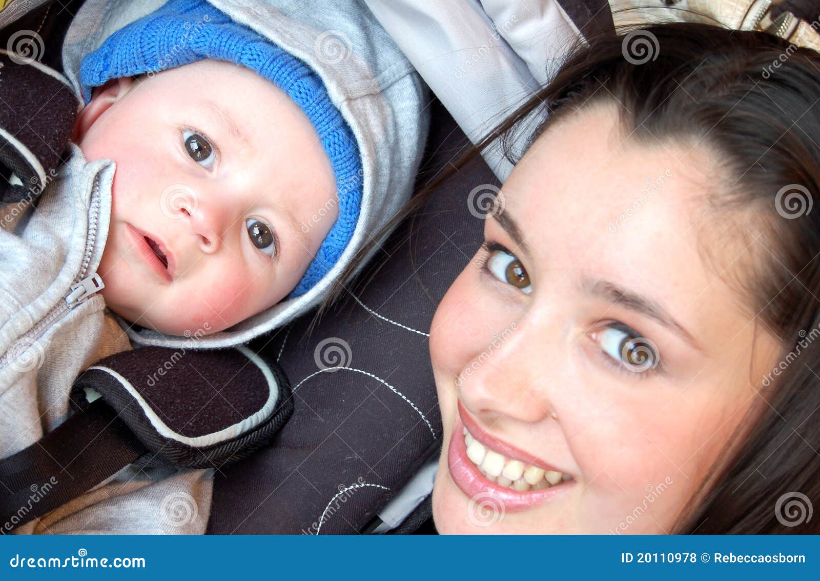 Mummy and Baby! stock photo. Image of toddler, brown - 20110978