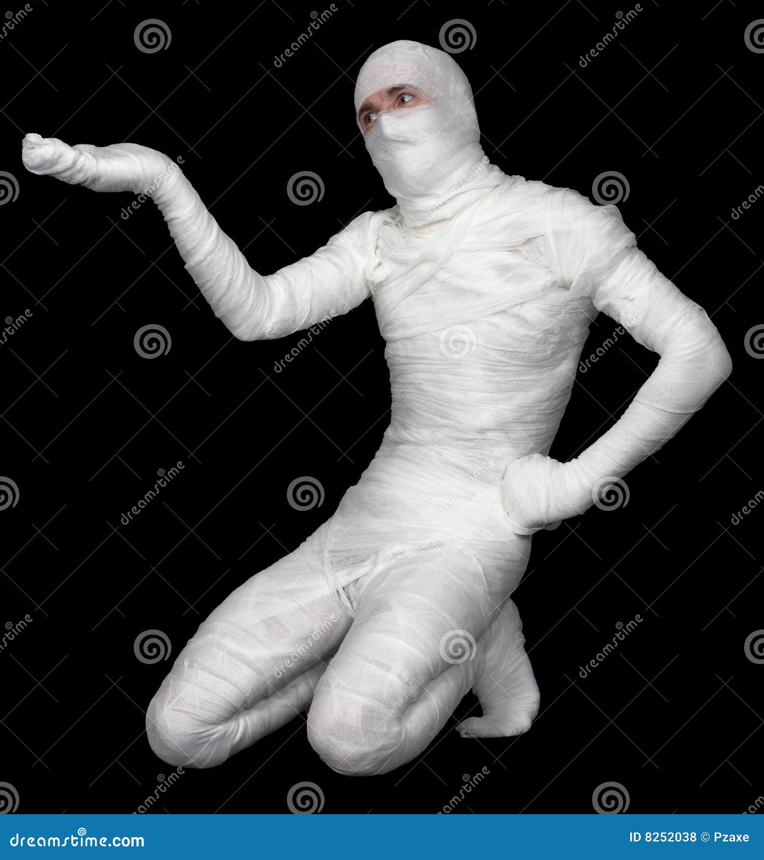 Mummy with extended hand stock photo. Image of admiration - 8252038