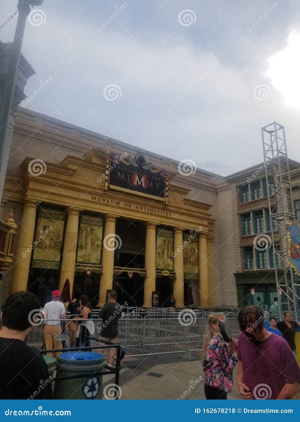The Mummy Ride at Universal Studios Orlando Editorial Stock Photo ...