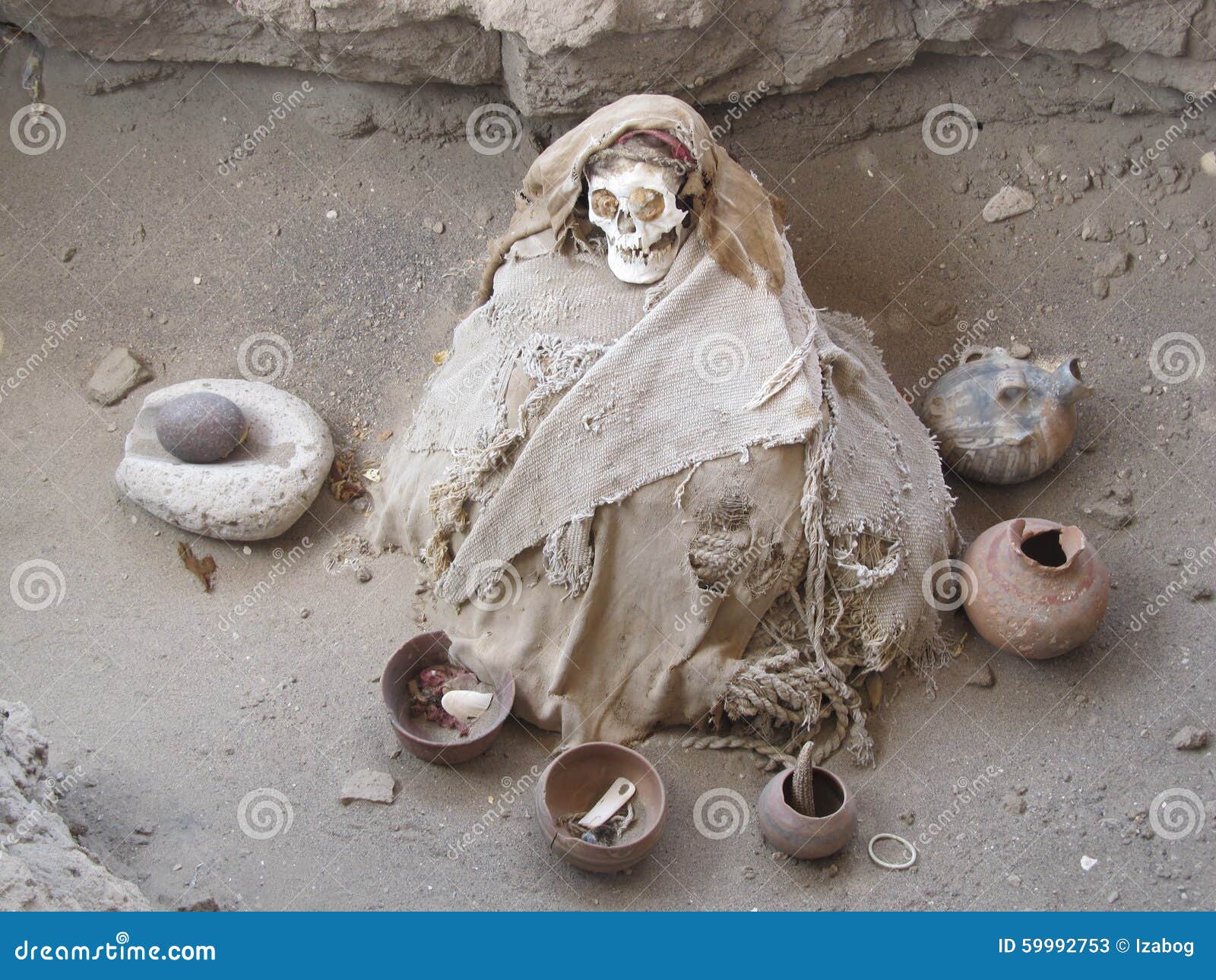 Peruvian Mummy stock image. Image of body, destination - 59992753