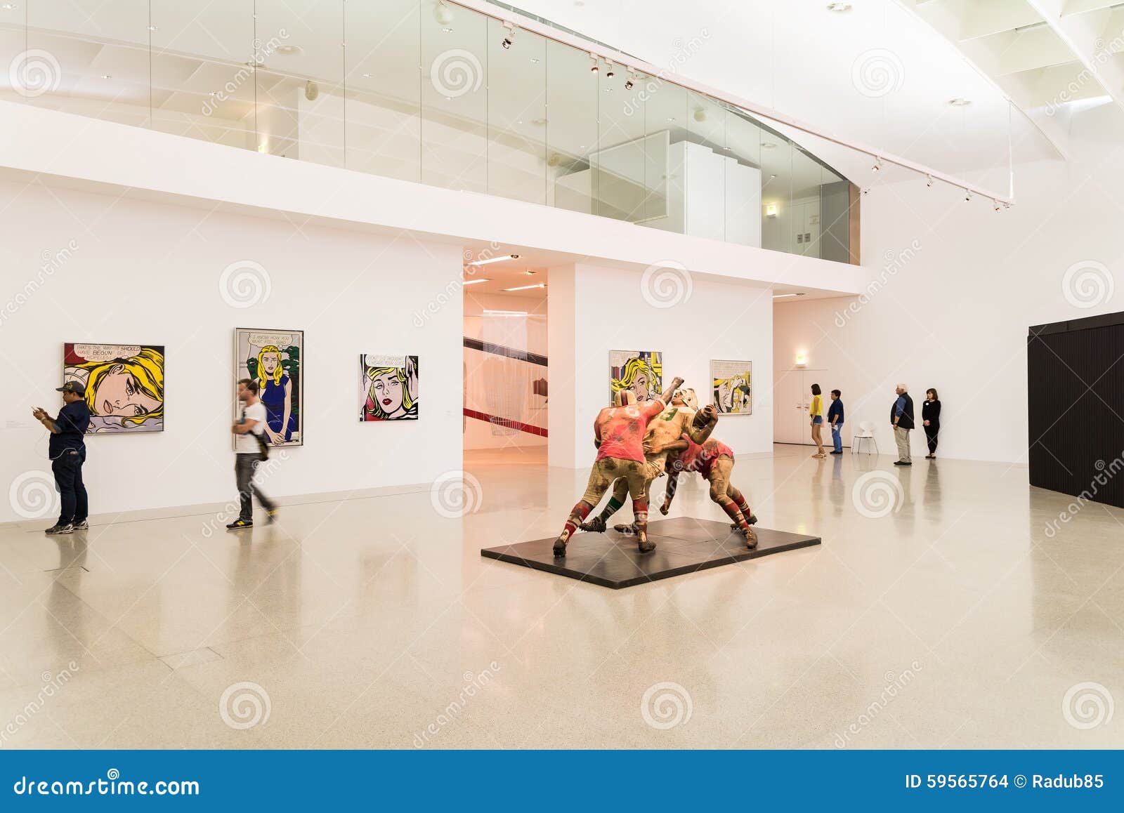 Mumok (museu Moderner Kunst) Ou Museu De Arte Moderna Imagem de Stock ...