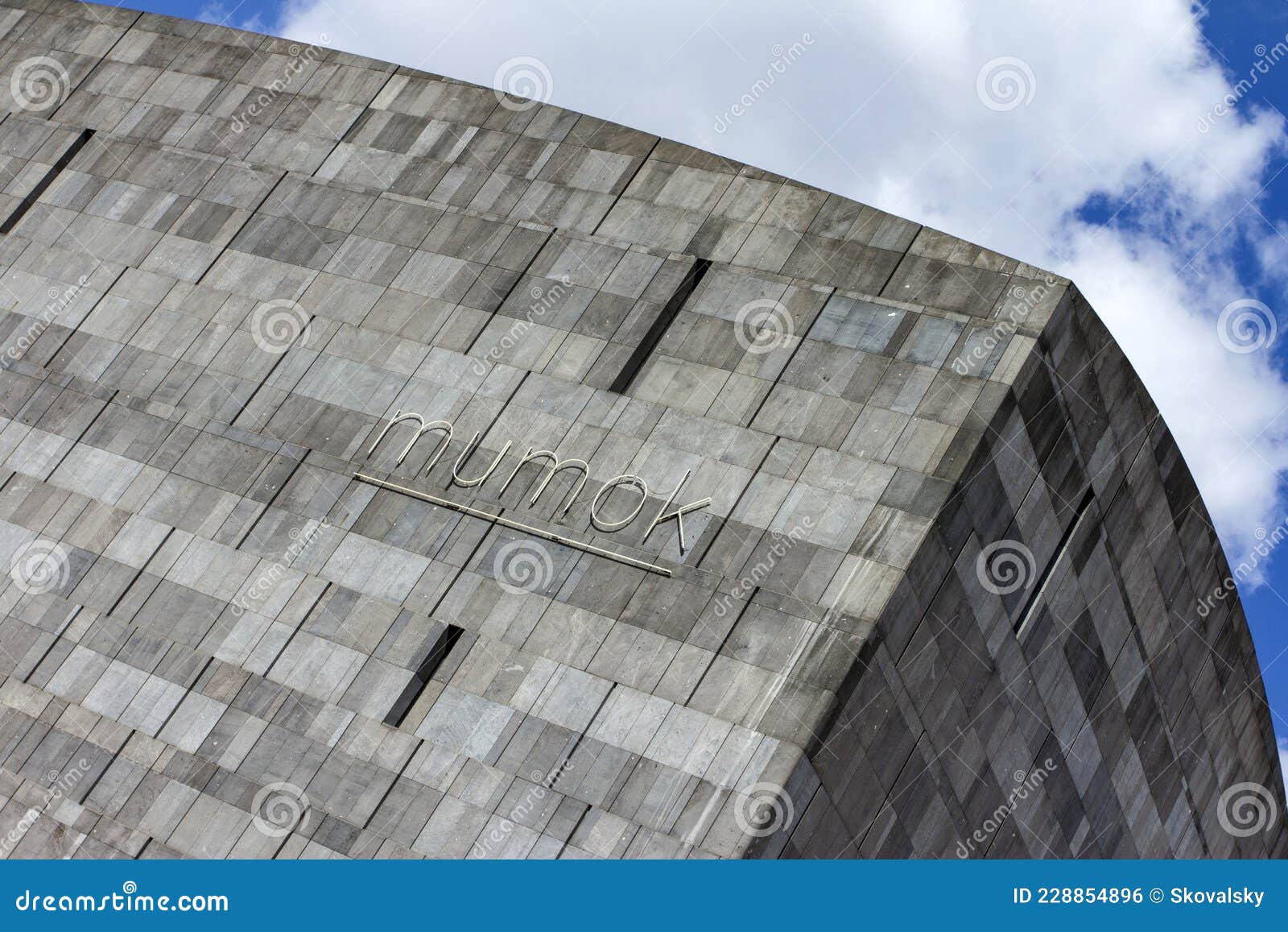 Mumok the Museum of Modern Art in the Museumsquartier in Vienna ...