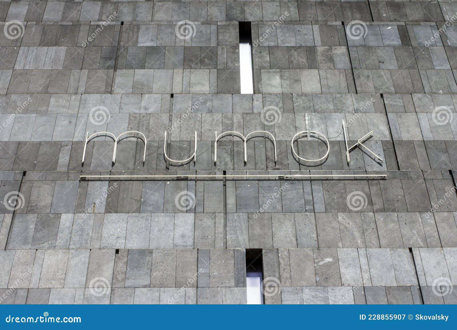 Mumok The Museum Of Modern Art In The Museumsquartier In Vienna ...