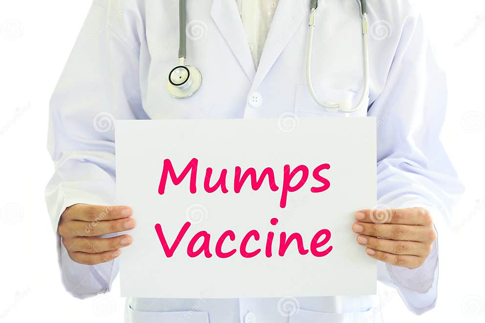 Mumps szczepionka zdjęcie stock. Obraz złożonej z diagnostyk - 72140748