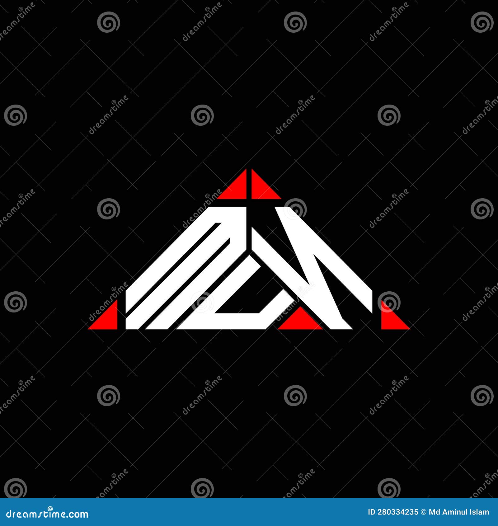 MUN Letter Logo Creative Design with Vector Graphic, MUN Stock Vector ...