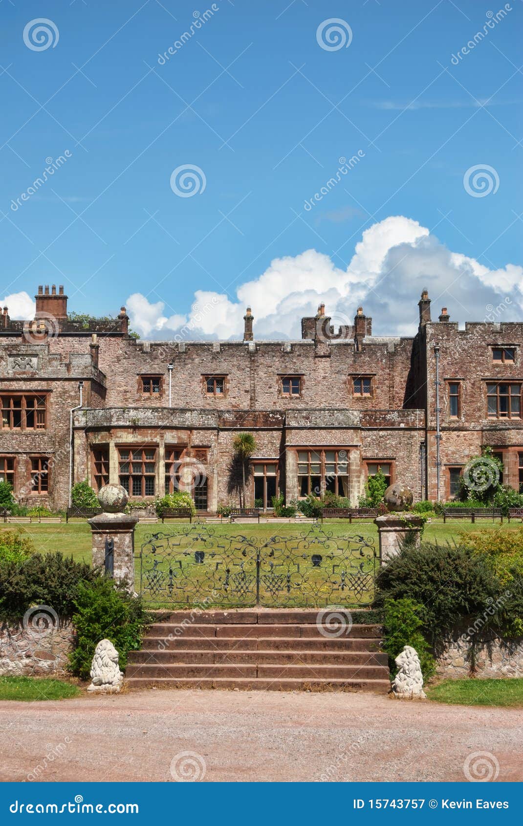 Muncaster Castle stock image. Image of lake, estate, landmark - 15743757