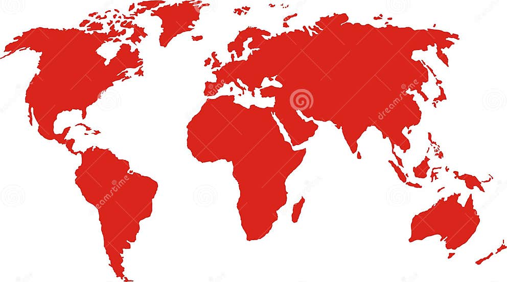 Mundi map stock illustration. Illustration of outline, geography - 273661